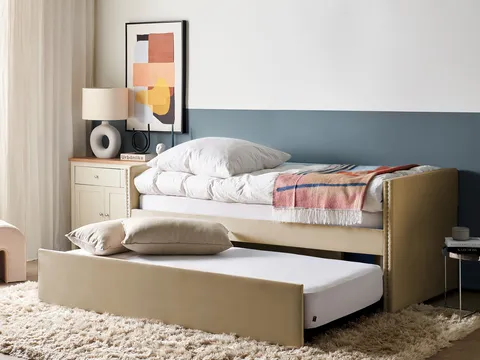 White pop up trundle bed store