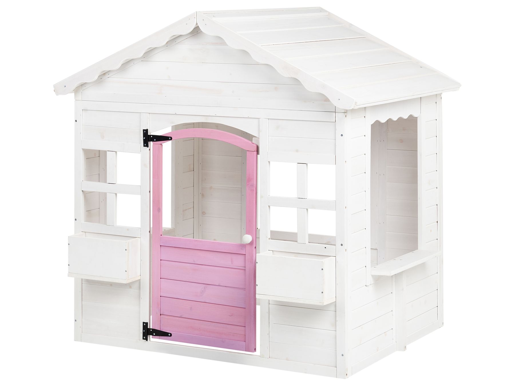 Garden Playhouse NIKAIA Fir Wood White | Beliani.co.uk