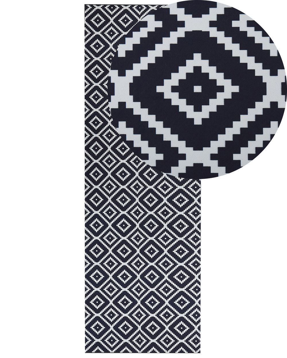 Puf ⌀ 50 cm beżowy TIFELT | Beliani.pl