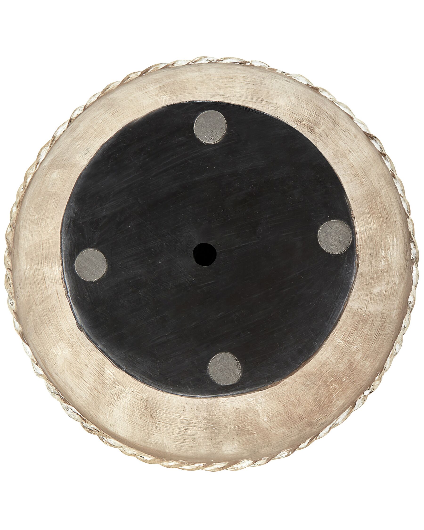 Terracotta Plant Pot ⌀ 37 cm Beige CAREX | Beliani.co.uk