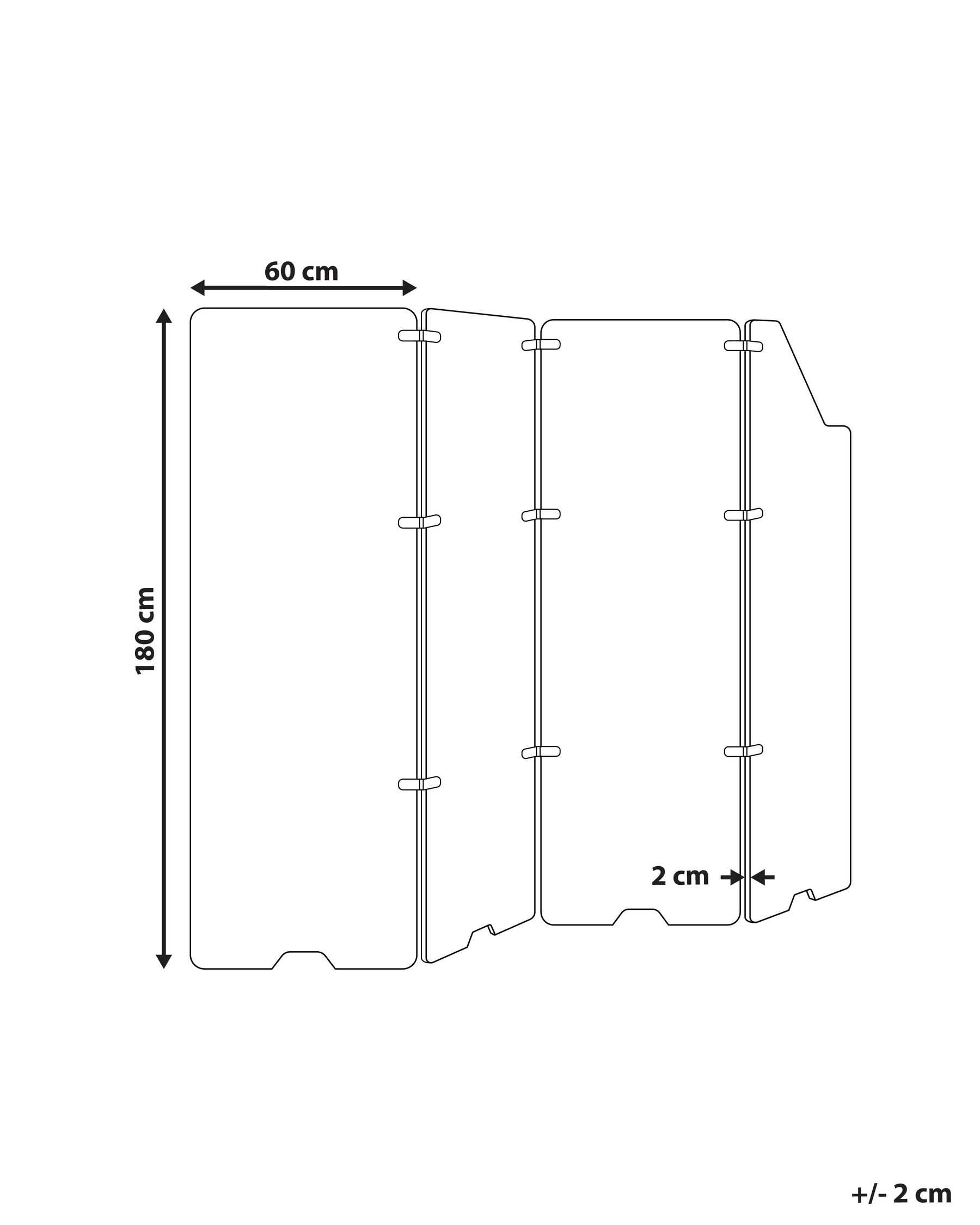 Office Divider Room Divider STARRY Navy Blue | Beliani.co.uk