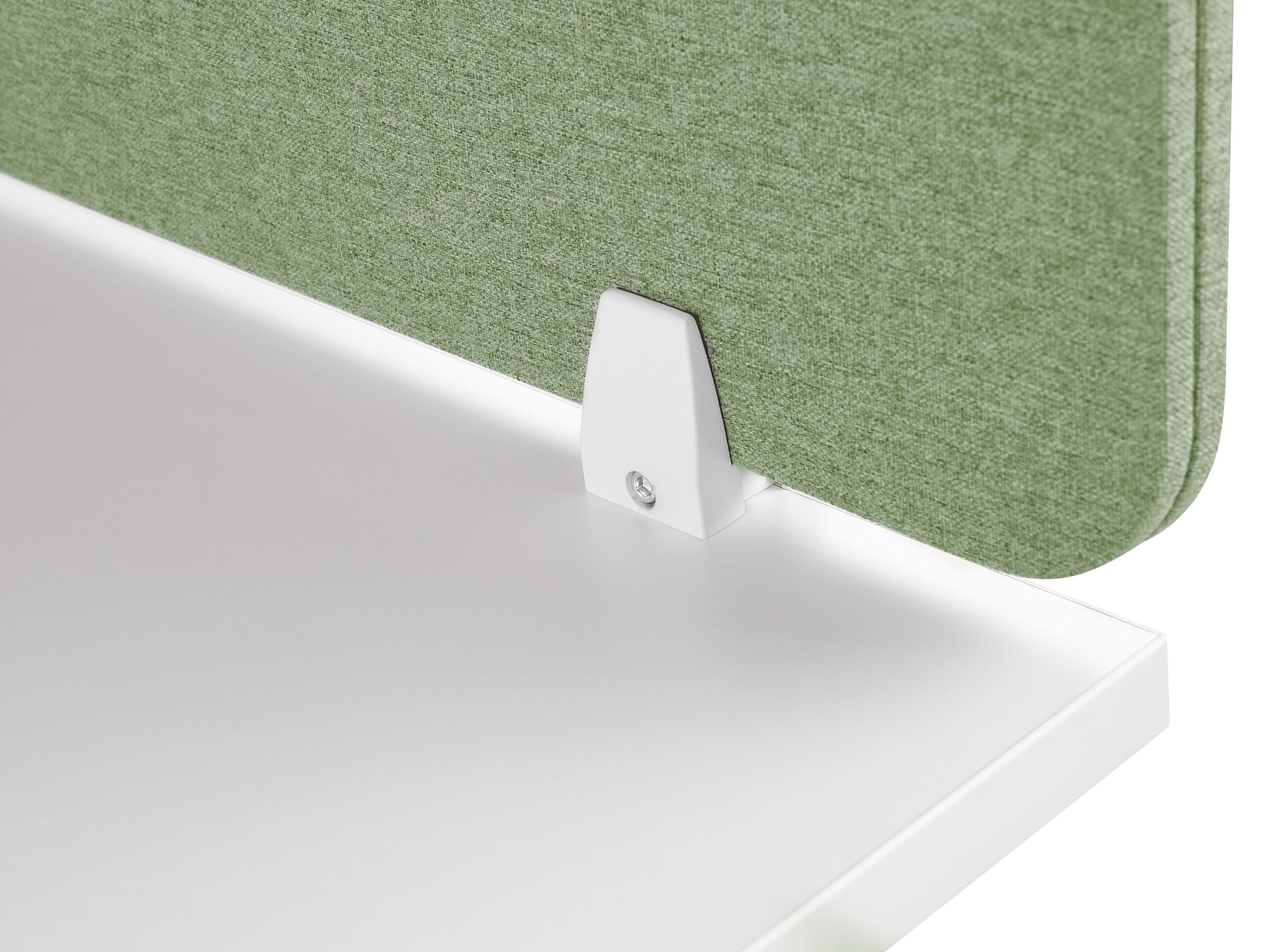 Desk Screen 180 x 40 cm Green WALLY | Beliani.co.uk