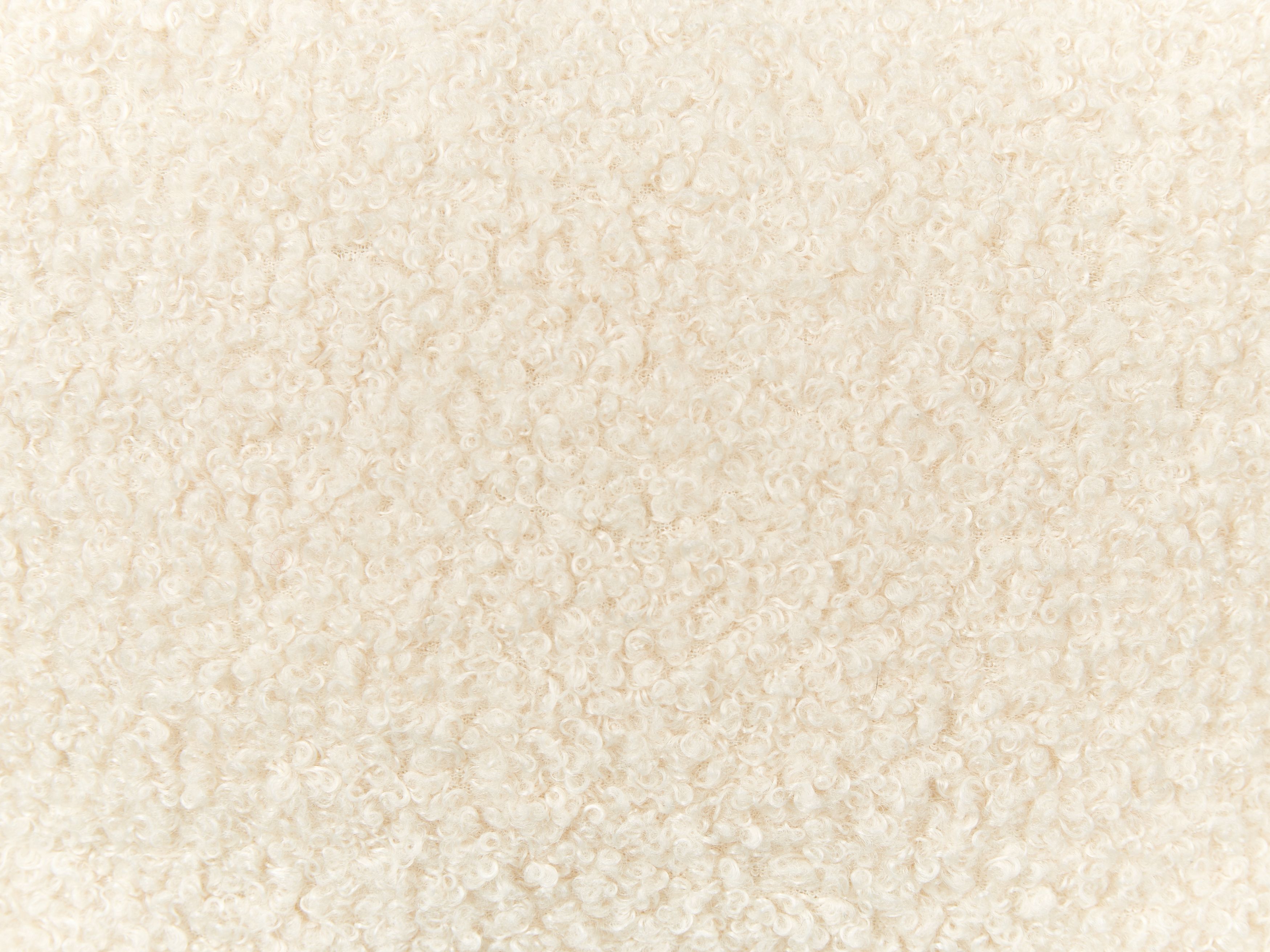 Set of 2 Teddy Cushions 172 x 14 cm Beige GLADIOLUS | Beliani.co.uk