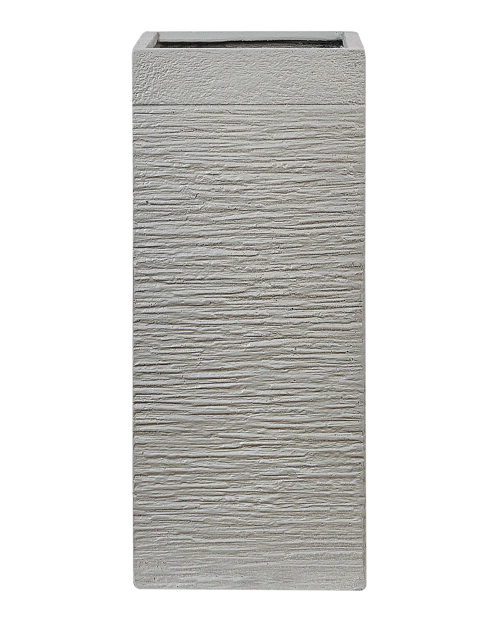 Plant Pot DION 33 cm Light Grey | Beliani.co.uk