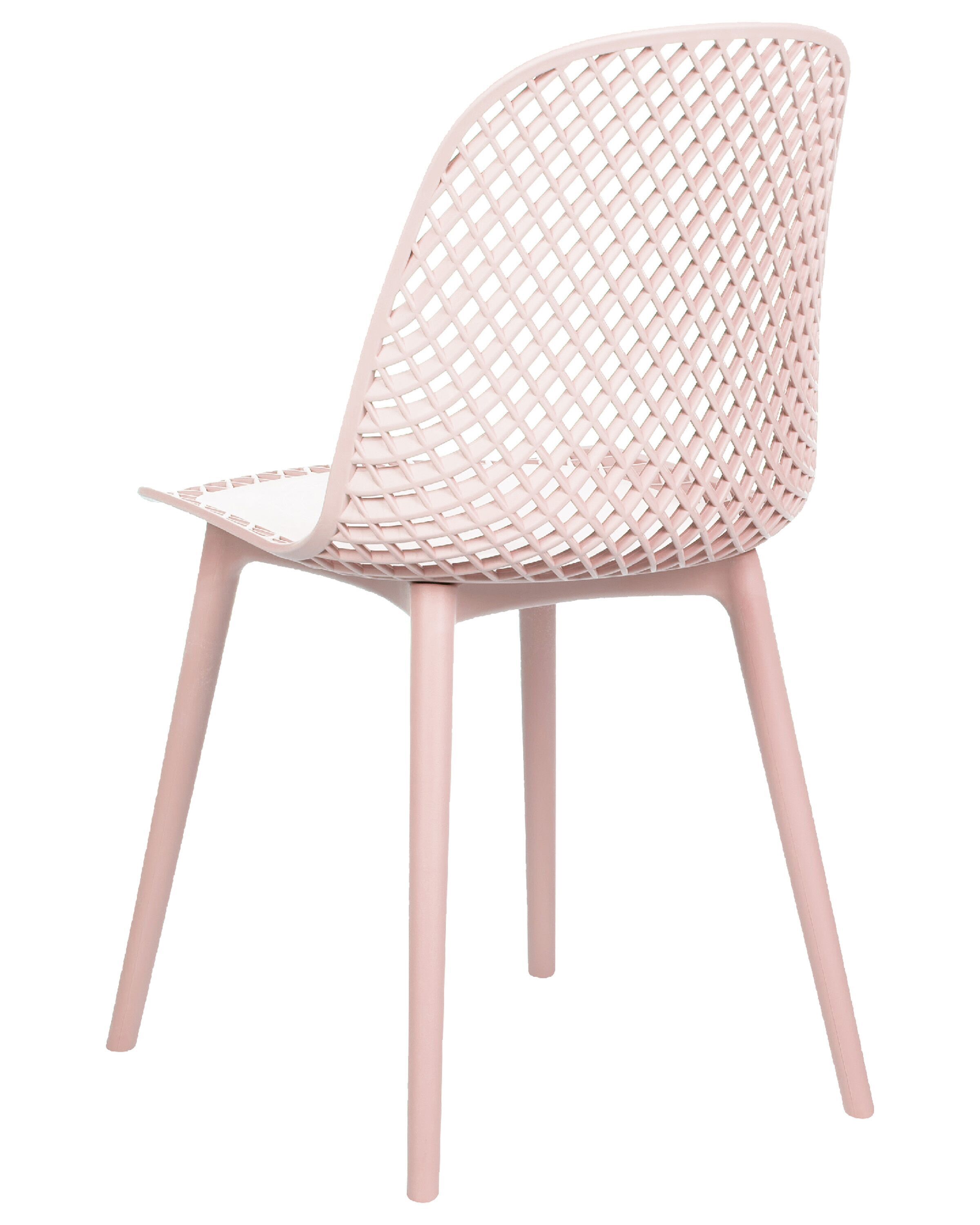 Set of 4 Dining Chairs EMORY Pastel Pink | Beliani.co.uk