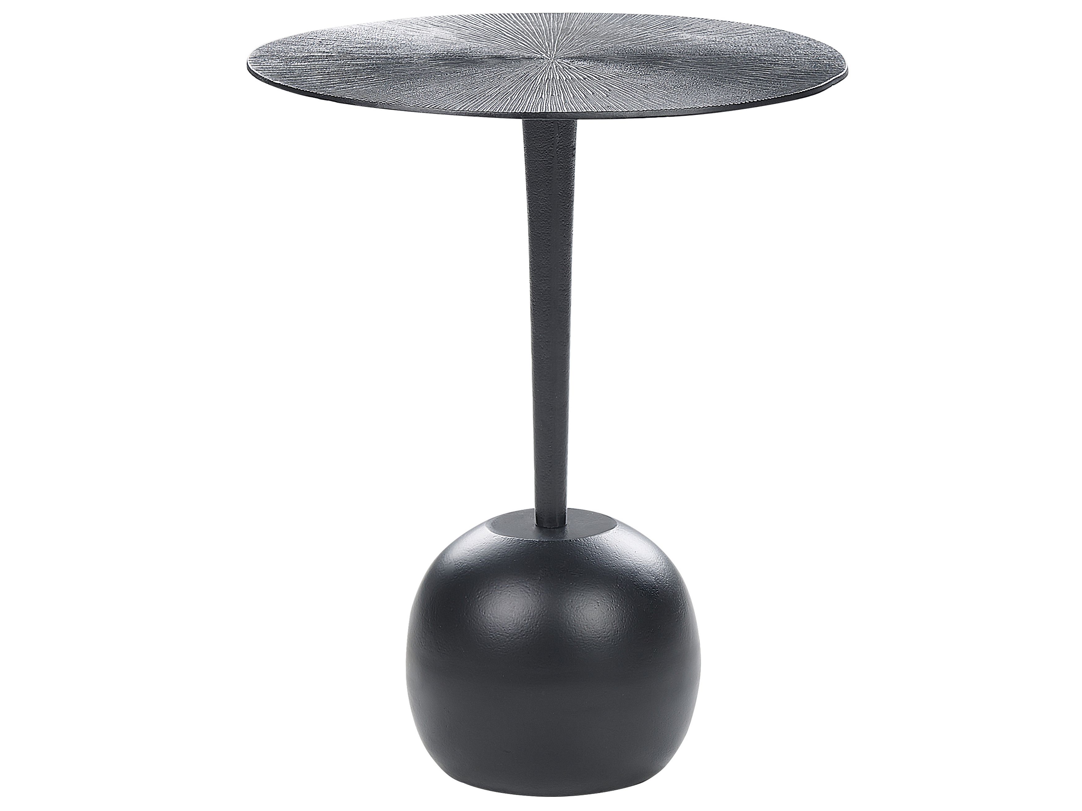 Metal Side Table Black EUCLA | Beliani.co.uk