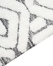 Rug SIBI White 300 x 400 cm | Beliani.co.uk