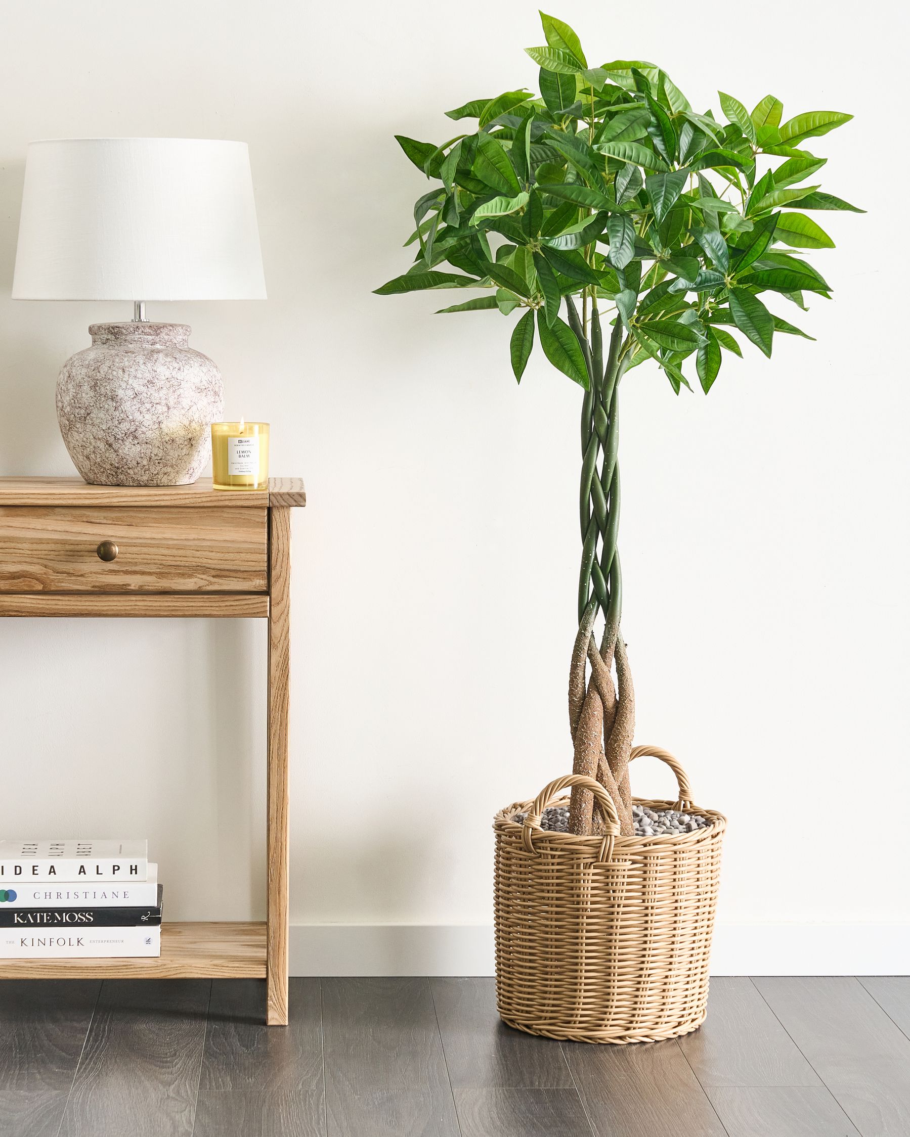 Artificial Plant PACHIRA TREE 120 cm Green | Beliani.co.uk