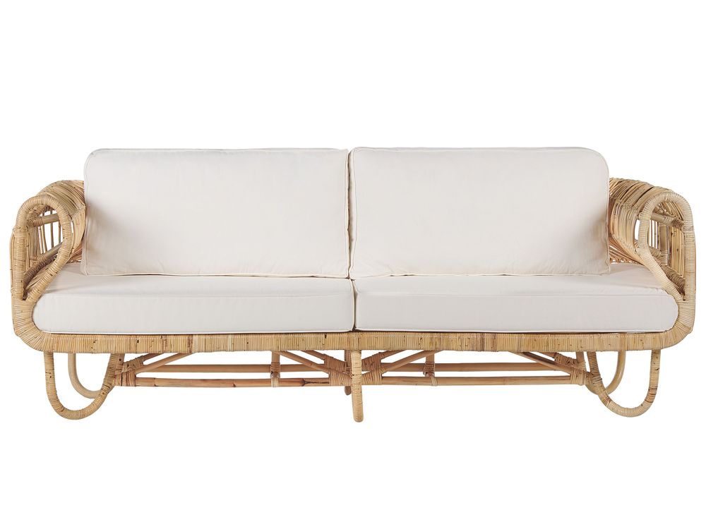Small rattan garden sofa set store
