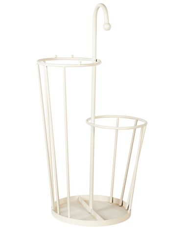 Paraplystativ CHAMBORD Metall Lys beige | Beliani.no