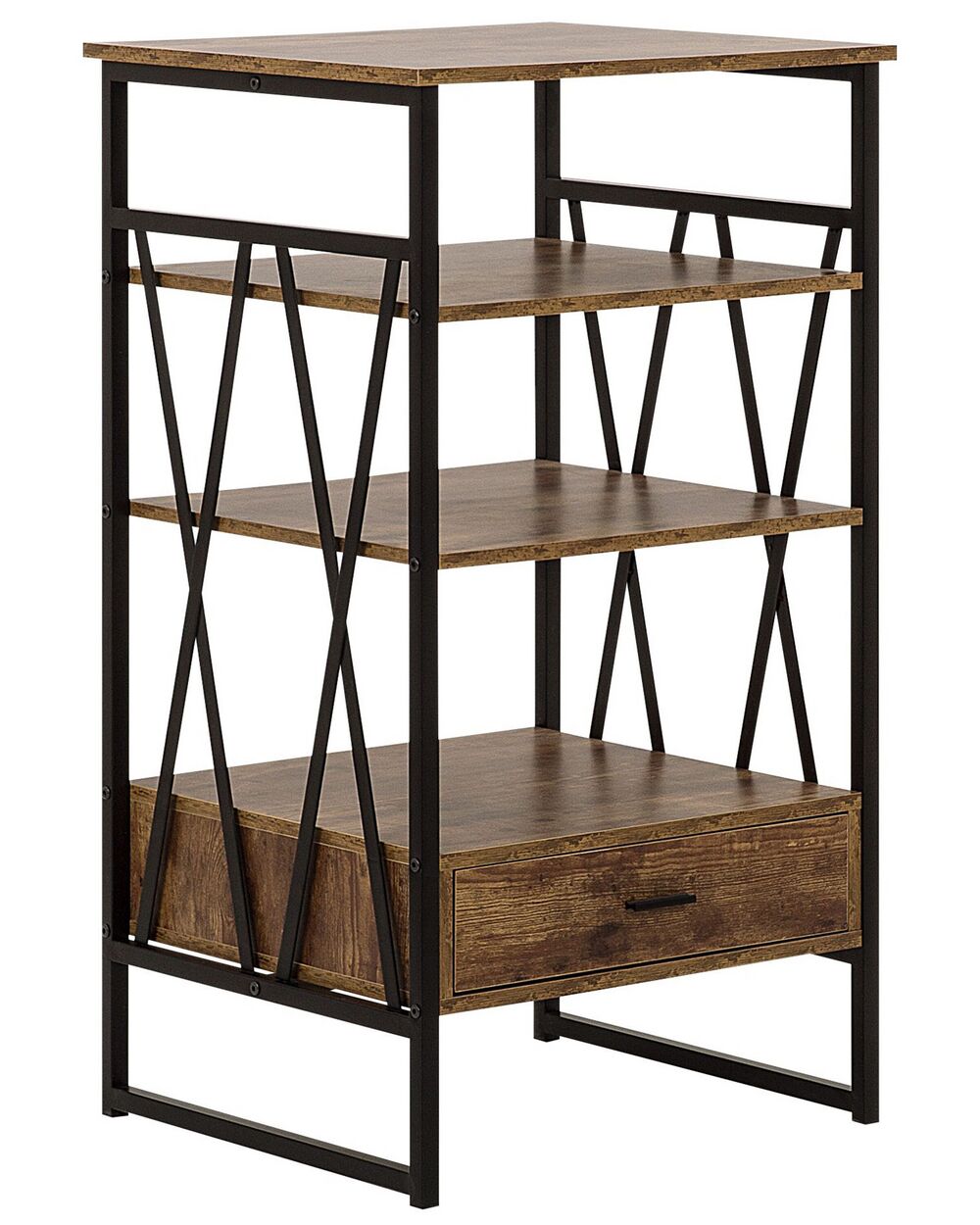 Brown bookshelf store