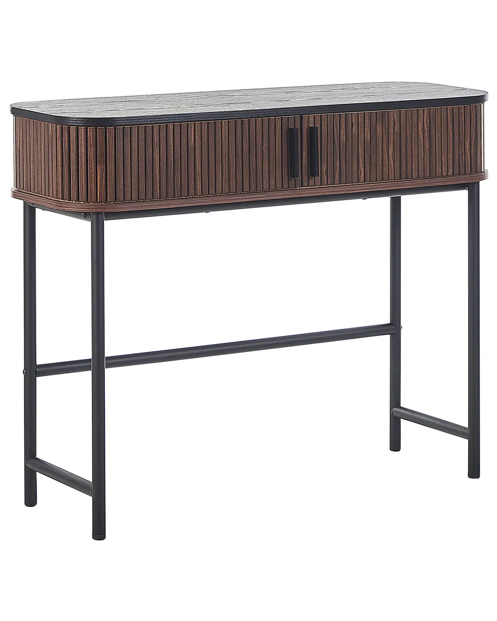 Sidetable JOSE Donkerbruin | Beliani.nl