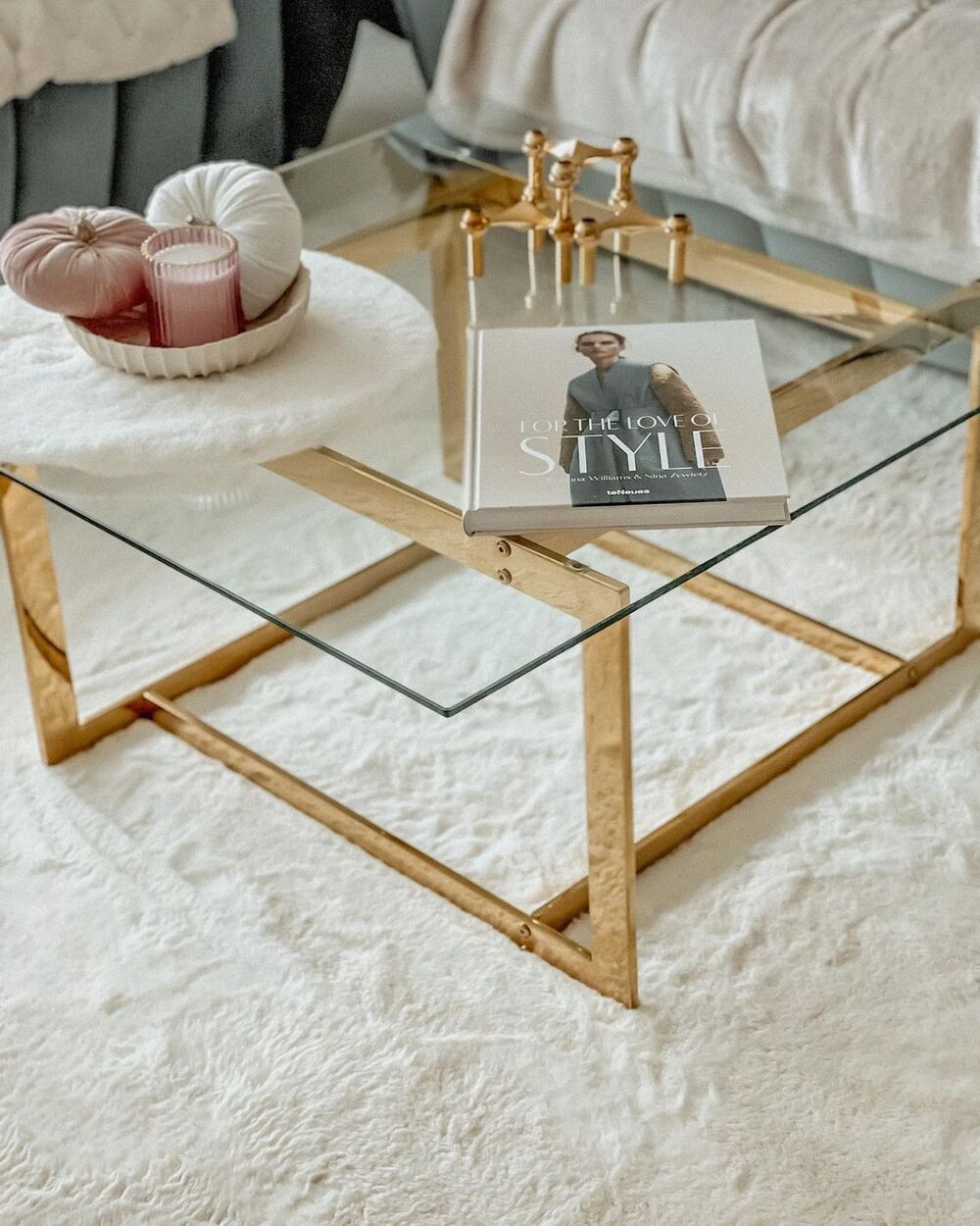 Gold coffee table sale store