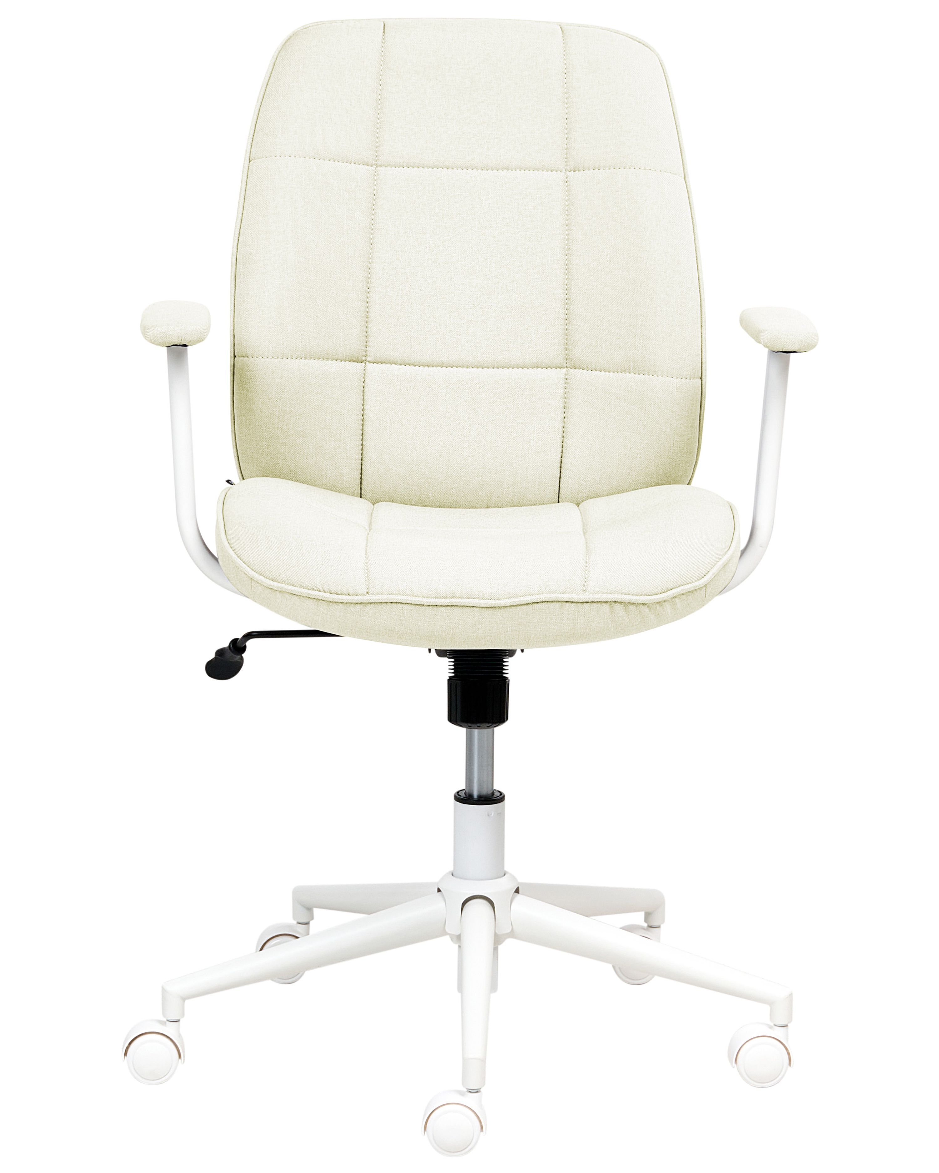 Office Chair CARLTON Fabric Mint Green | Beliani.co.uk