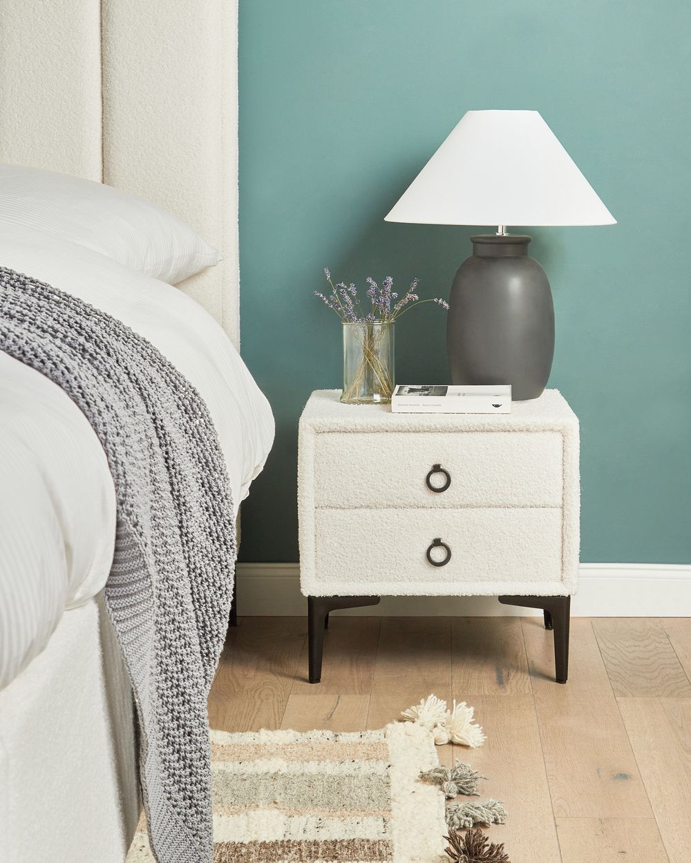 Raumteiler 4-teilig RIDANNA Dunkelbraun 163 cm 170 cm | Beliani.at