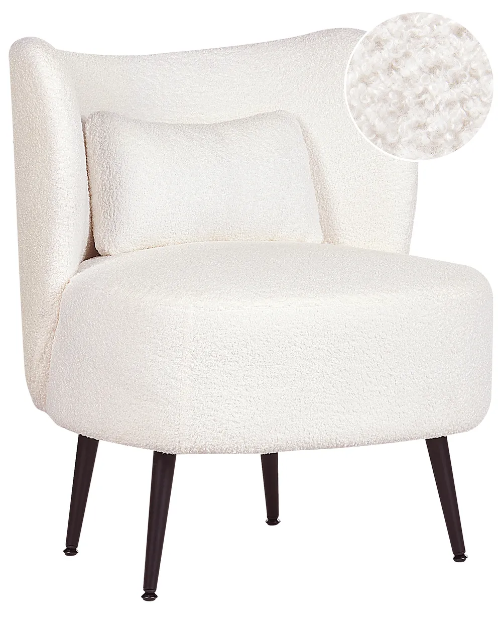 Poltrona ODENZEN Tessuto Bianco sporco | Beliani.it