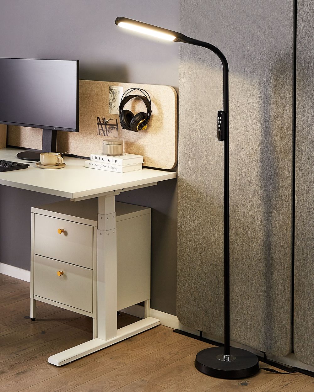 Plafond ANADYR Glas Blå | Beliani.dk