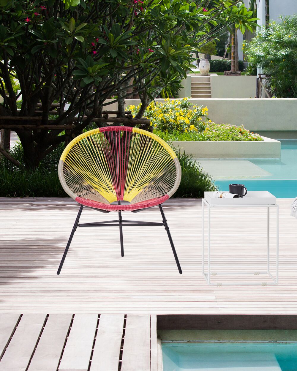 Garden Table Homebase Yellow Garden Chair Quick Easy Ways To Upgrade ...