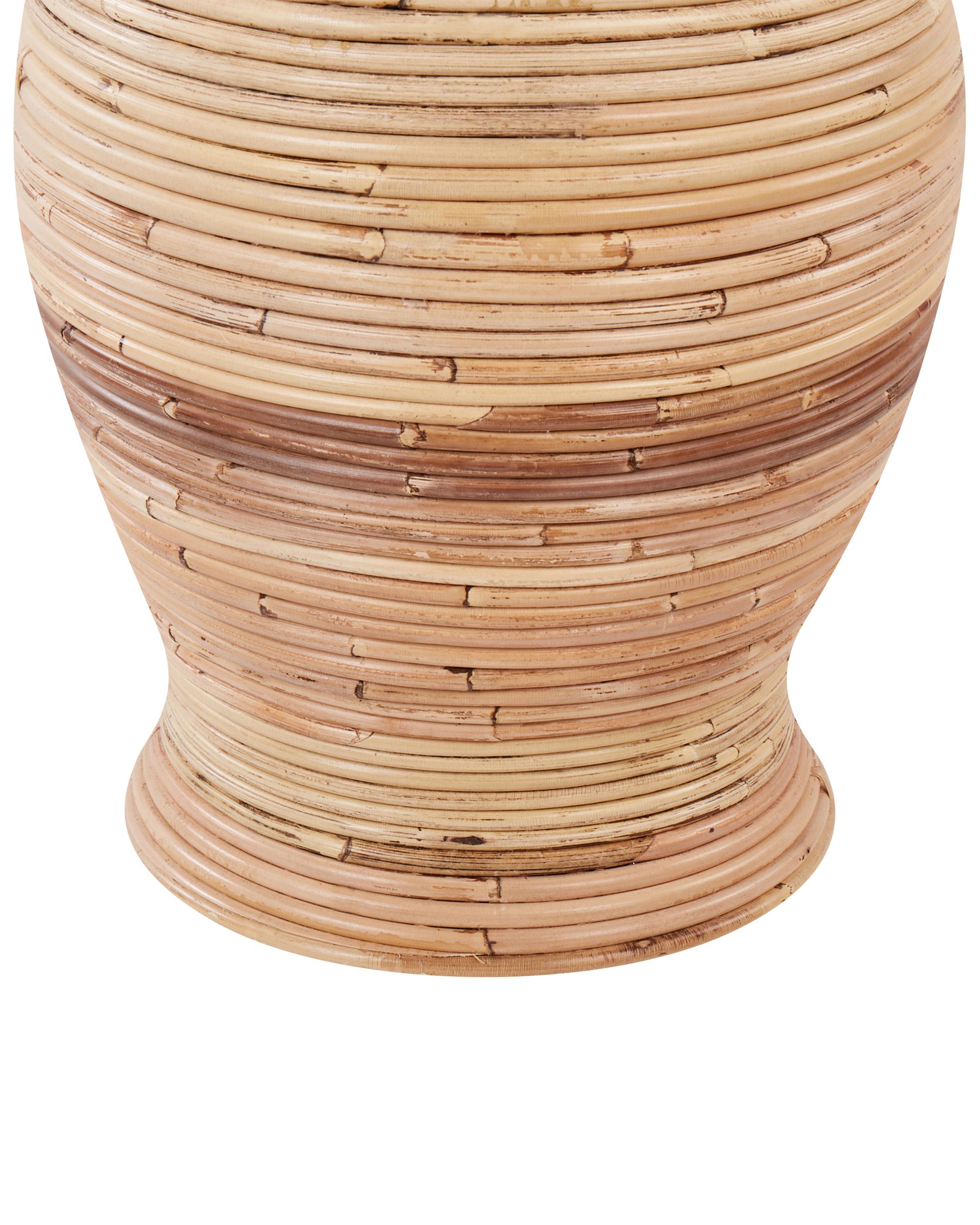 Rattan Decorative Vase 70 cm Natural TRINISA | Beliani.co.uk