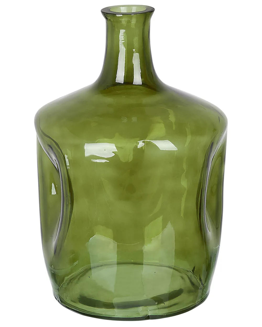 Blomvas RODIA Glas 24 cm Mörklila | Beliani.se