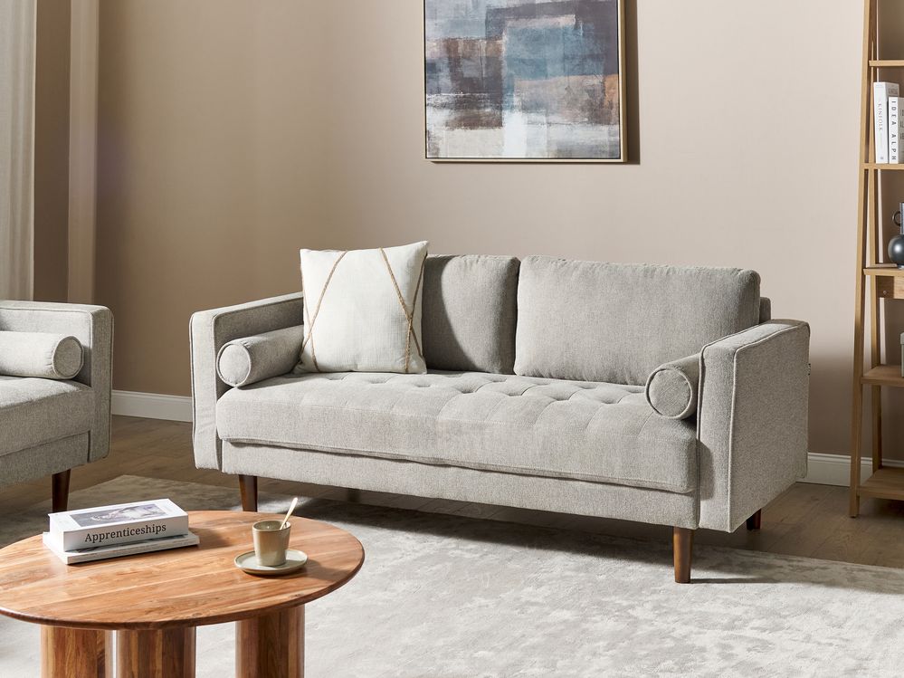 Sofa dla 3 osób TROSA Beżowy | Beliani.pl