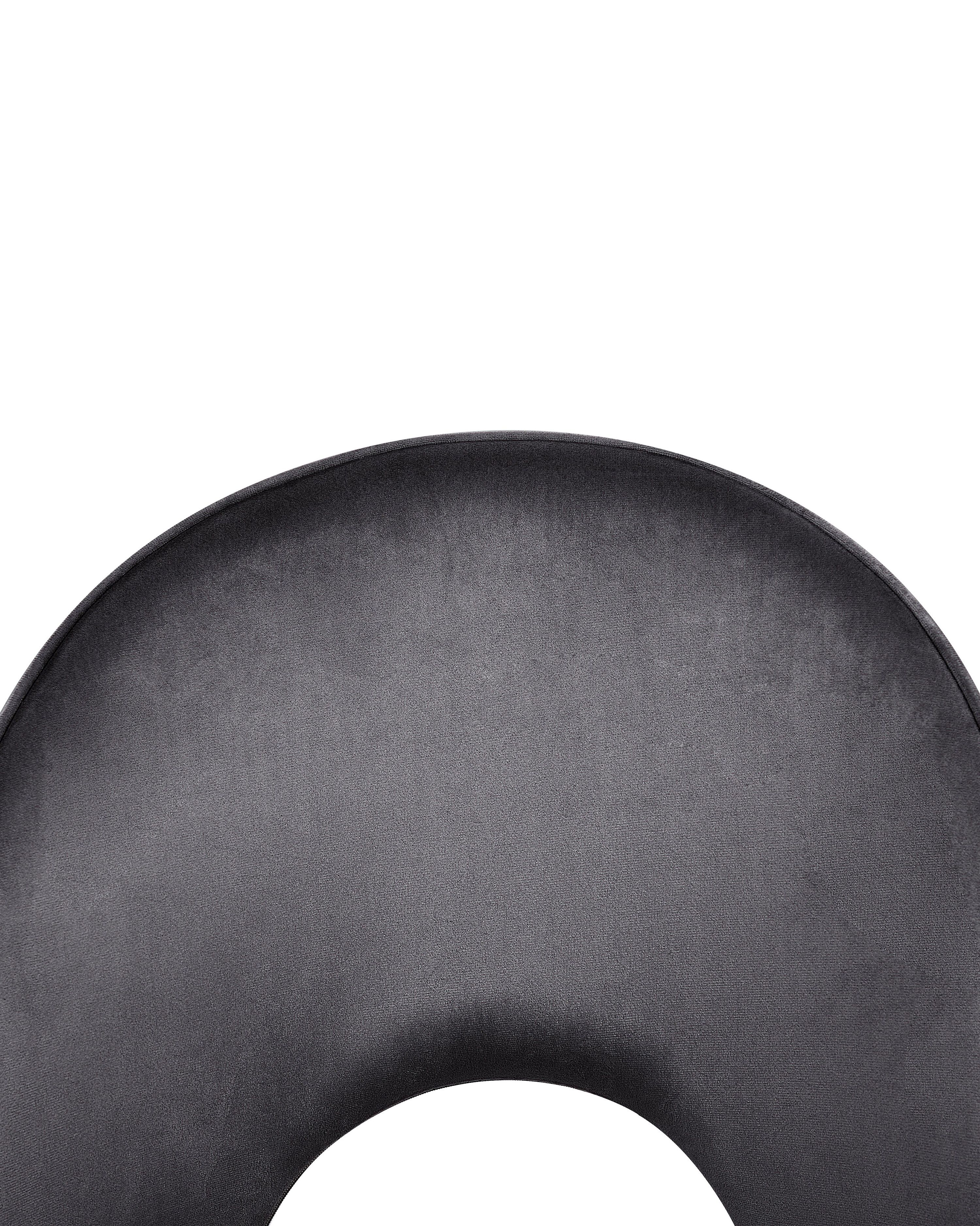 Set of 2 Velvet Dining Chairs Black COVELO | Beliani.co.uk