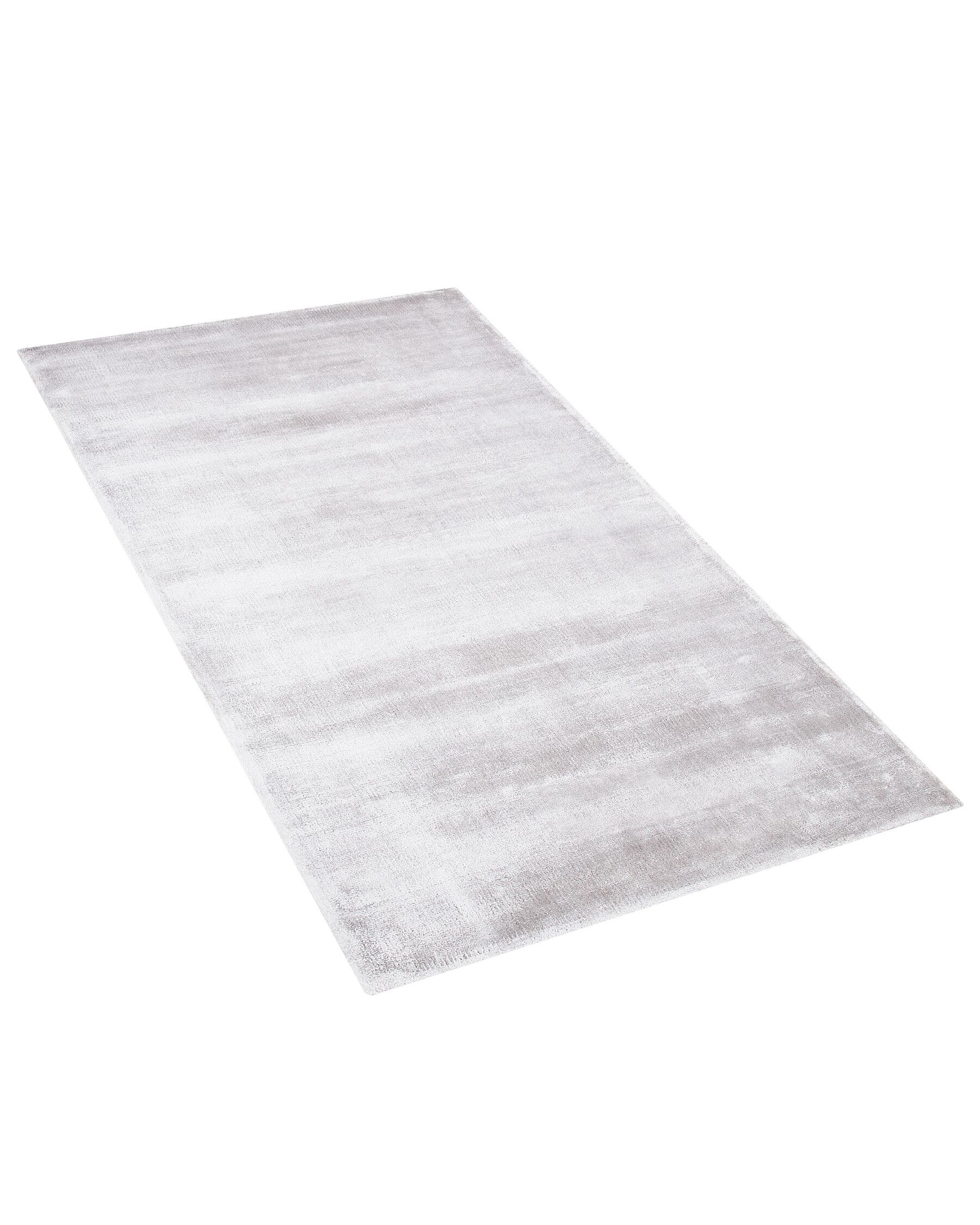 Viscose Area Rug 80 x 150 cm Light Grey GESI II | Beliani.co.uk
