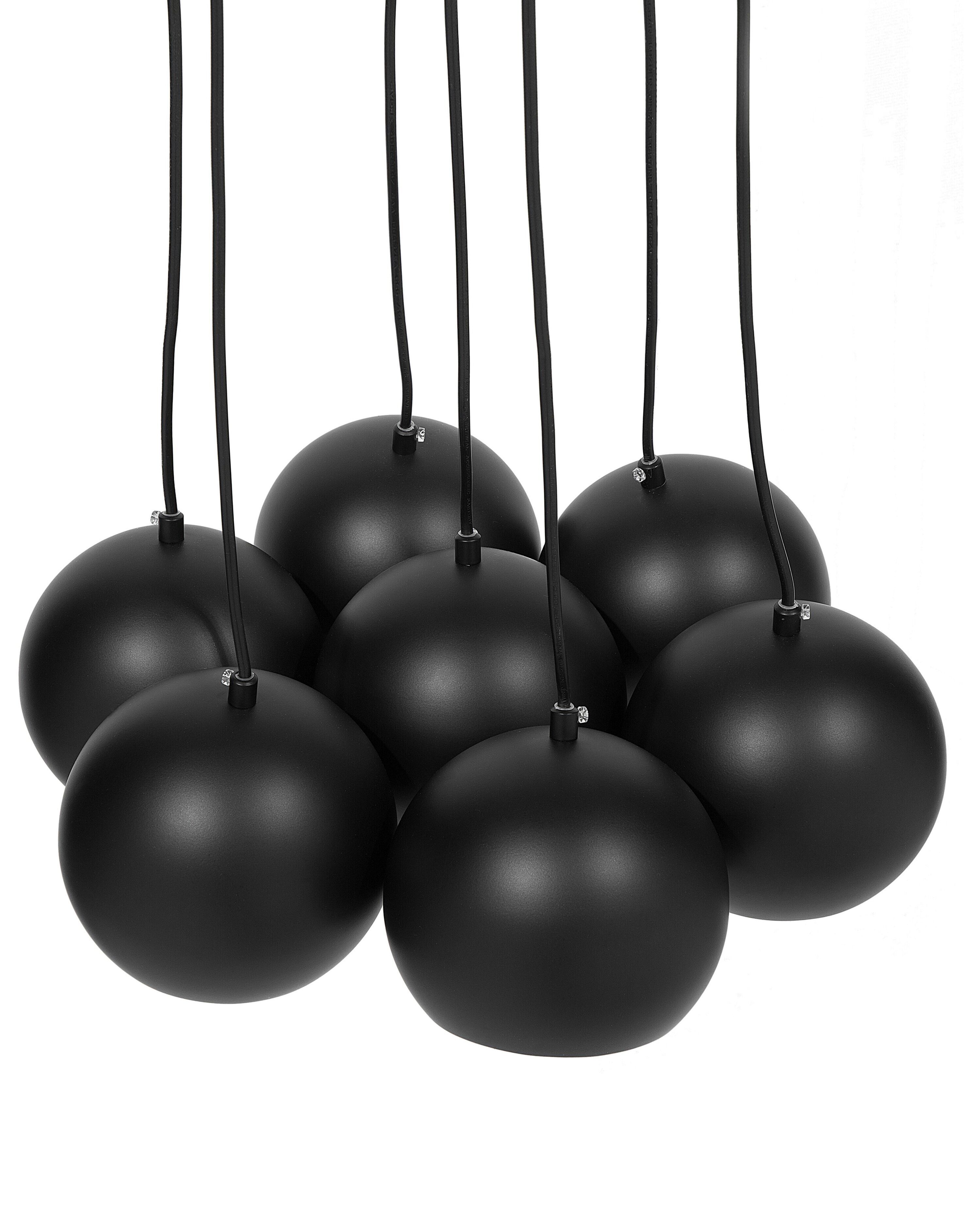 Pendant Lamp OLZA Metal Black | Beliani.co.uk