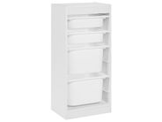 Kast 4 lades wit TOBIN | Beliani.nl