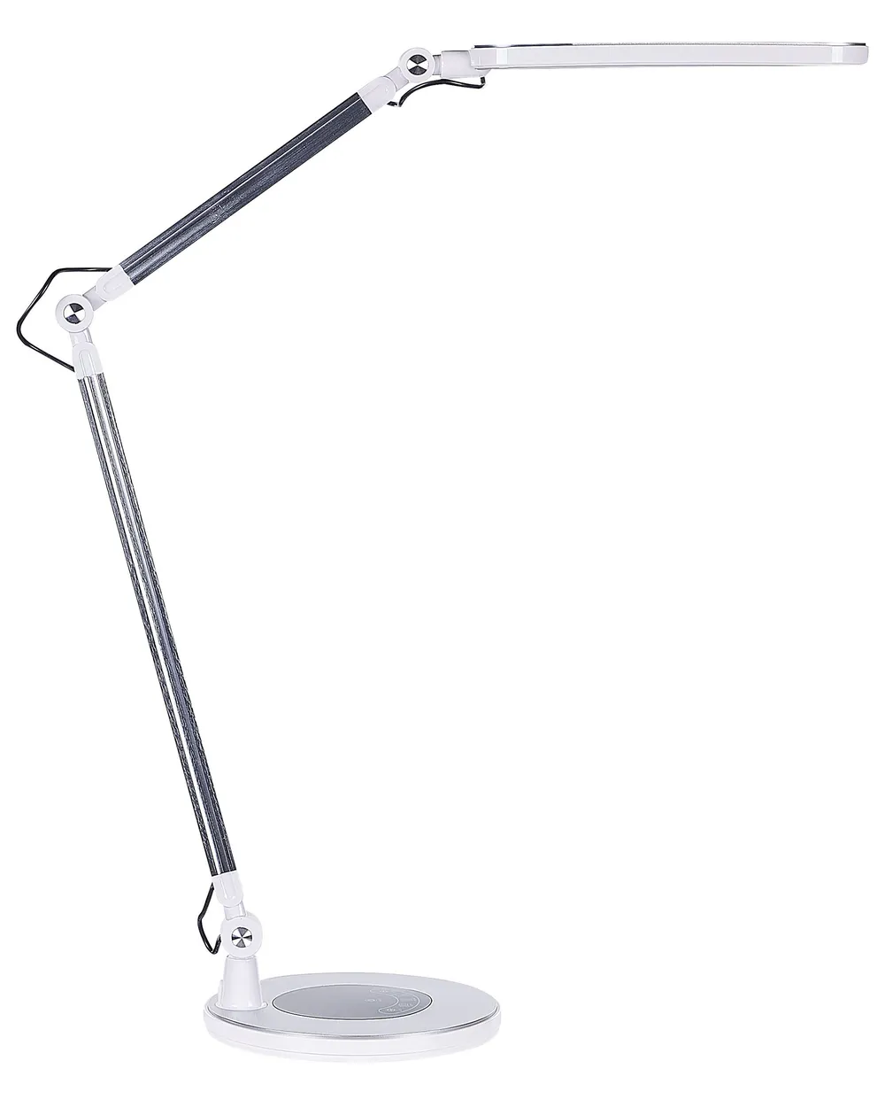 Candeeiro de teto LED LUGA Metal Prateado | Beliani.pt