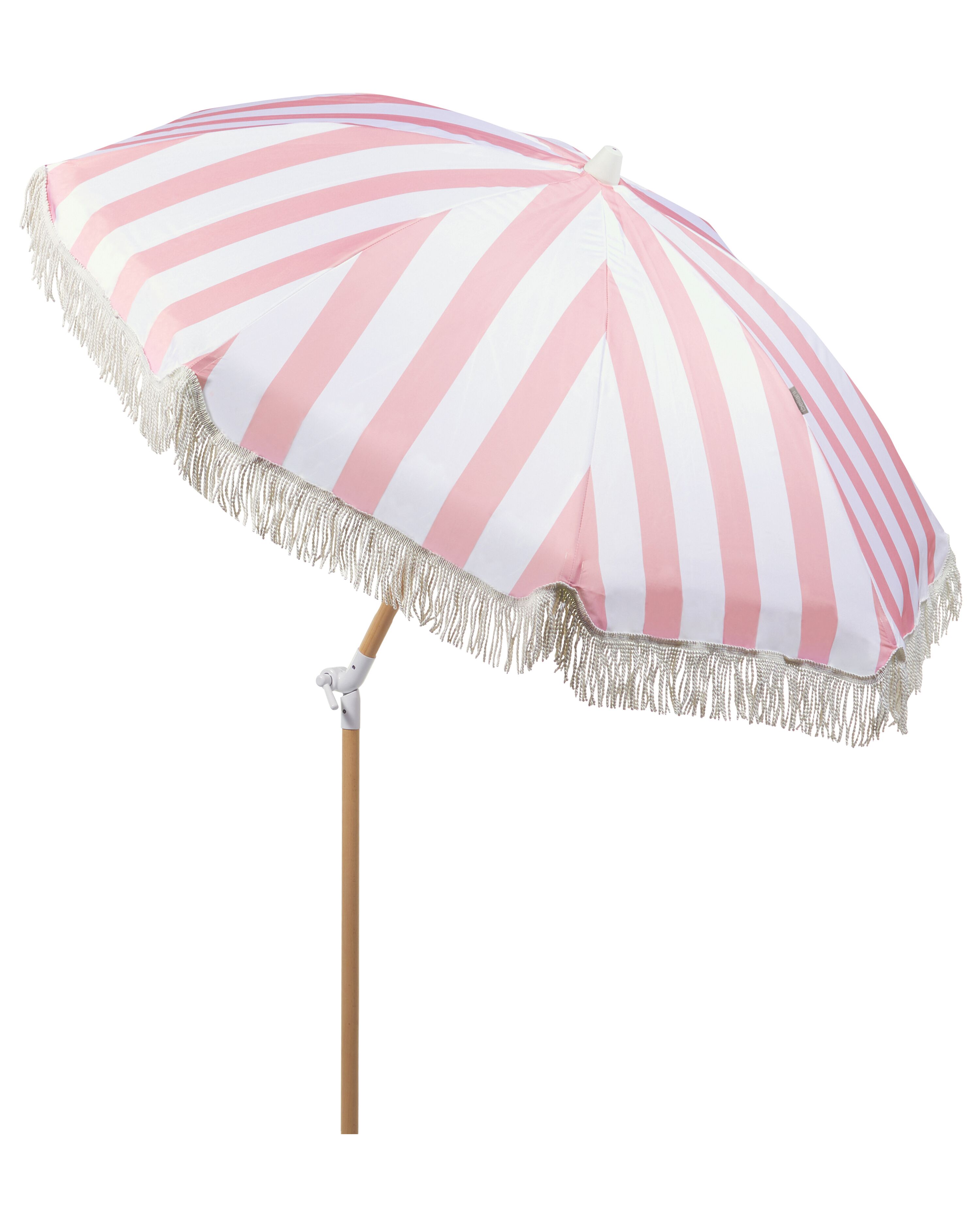 Patio Parasol 150 cm MONDELLO Pink | Beliani.co.uk