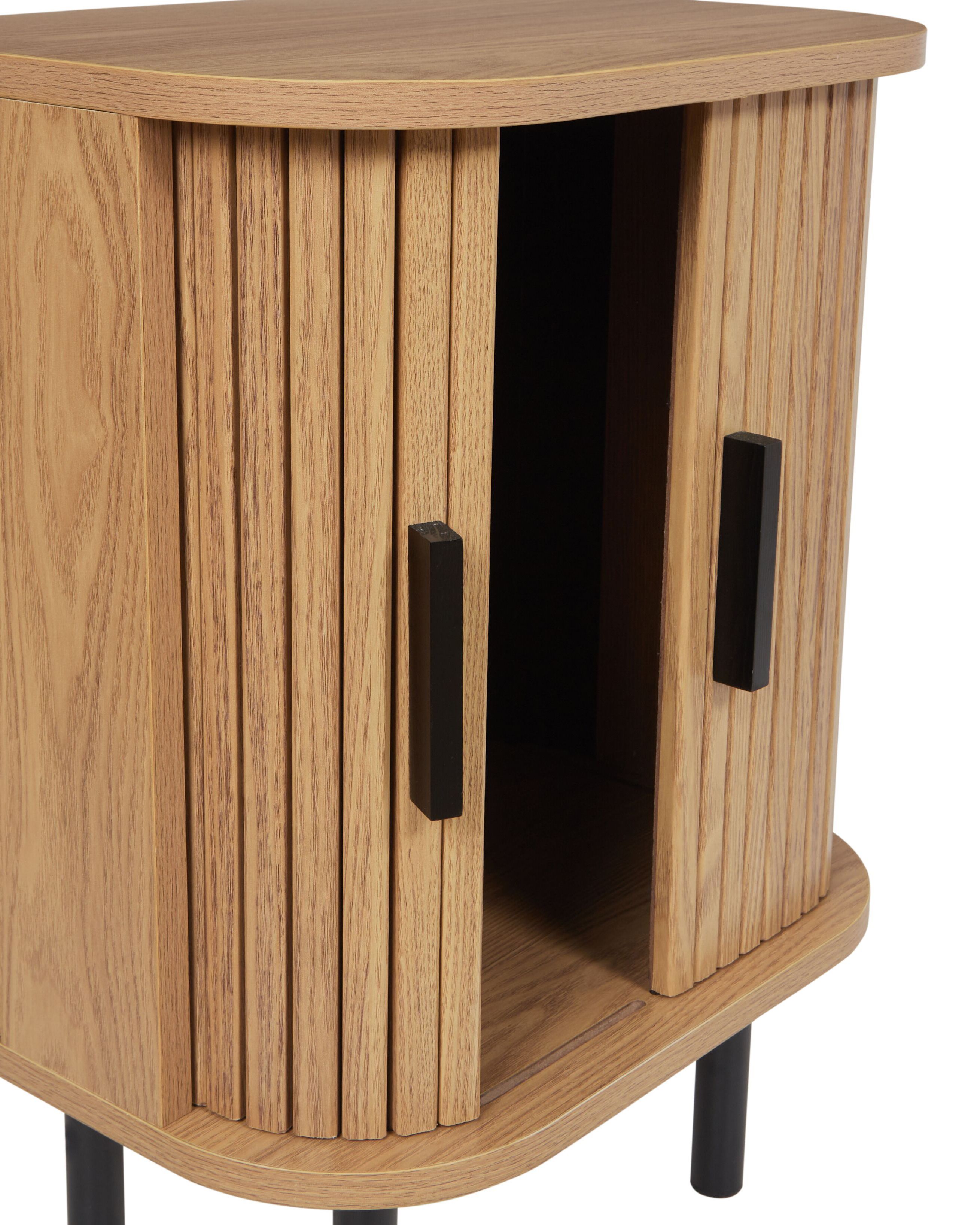 Bedside Table BRADLEY Brown | Beliani.co.uk