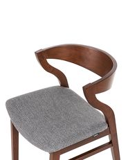 Set of 2 Dining Chairs MAROA Wood Light Grey | Beliani.co.uk
