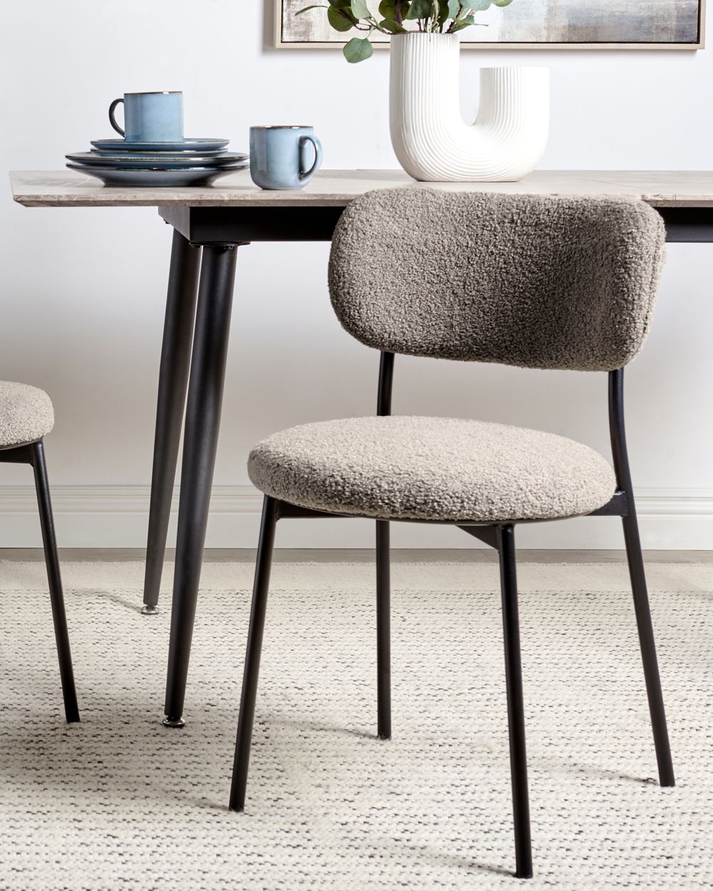 Dining Table SHERIDAN Natural Ash Wood 180 cm 100 cm | Beliani.at