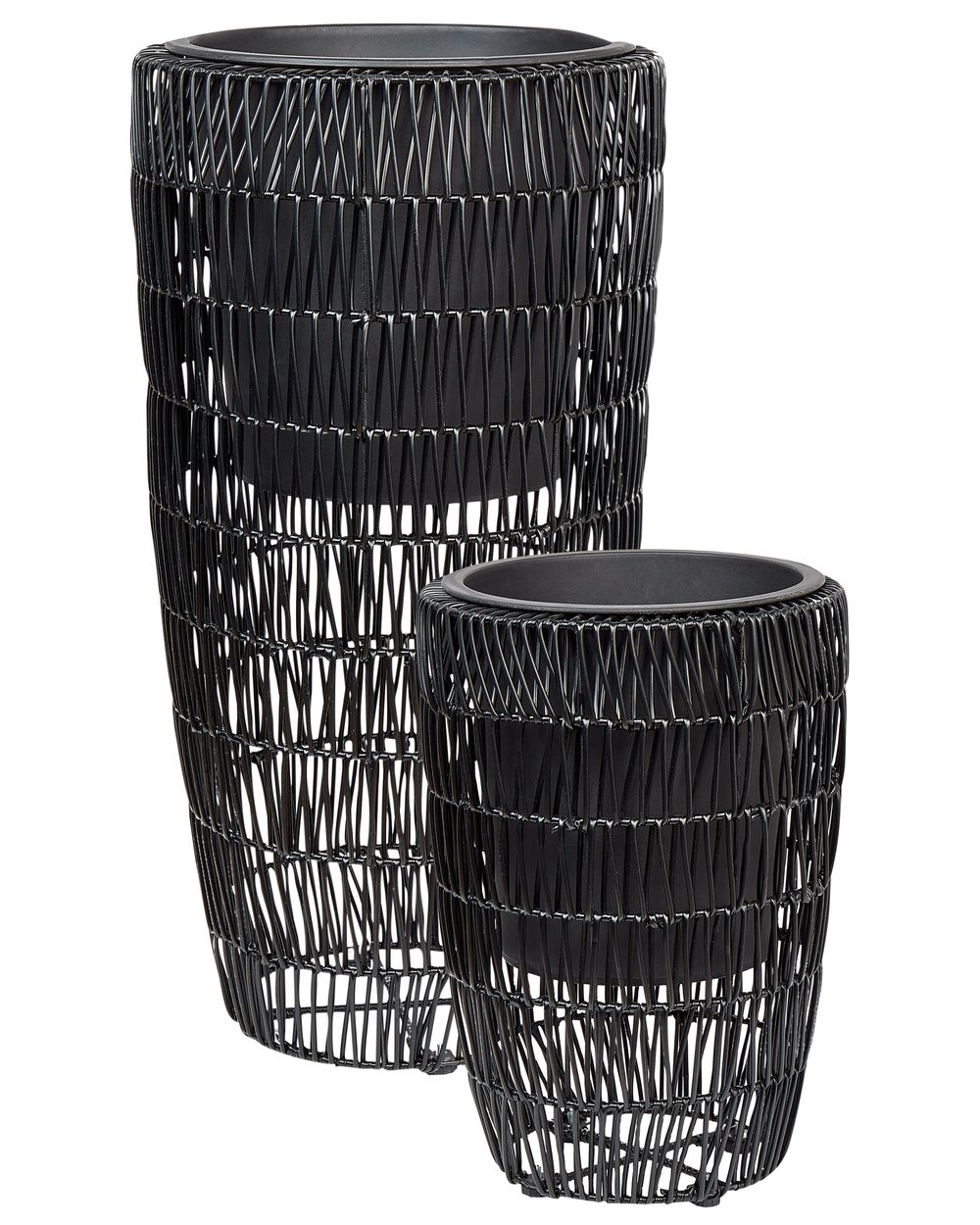 Cache-pot GAZA 40 cm Beige | Beliani.fr