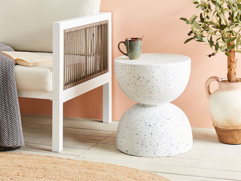 Terrazzo end table store