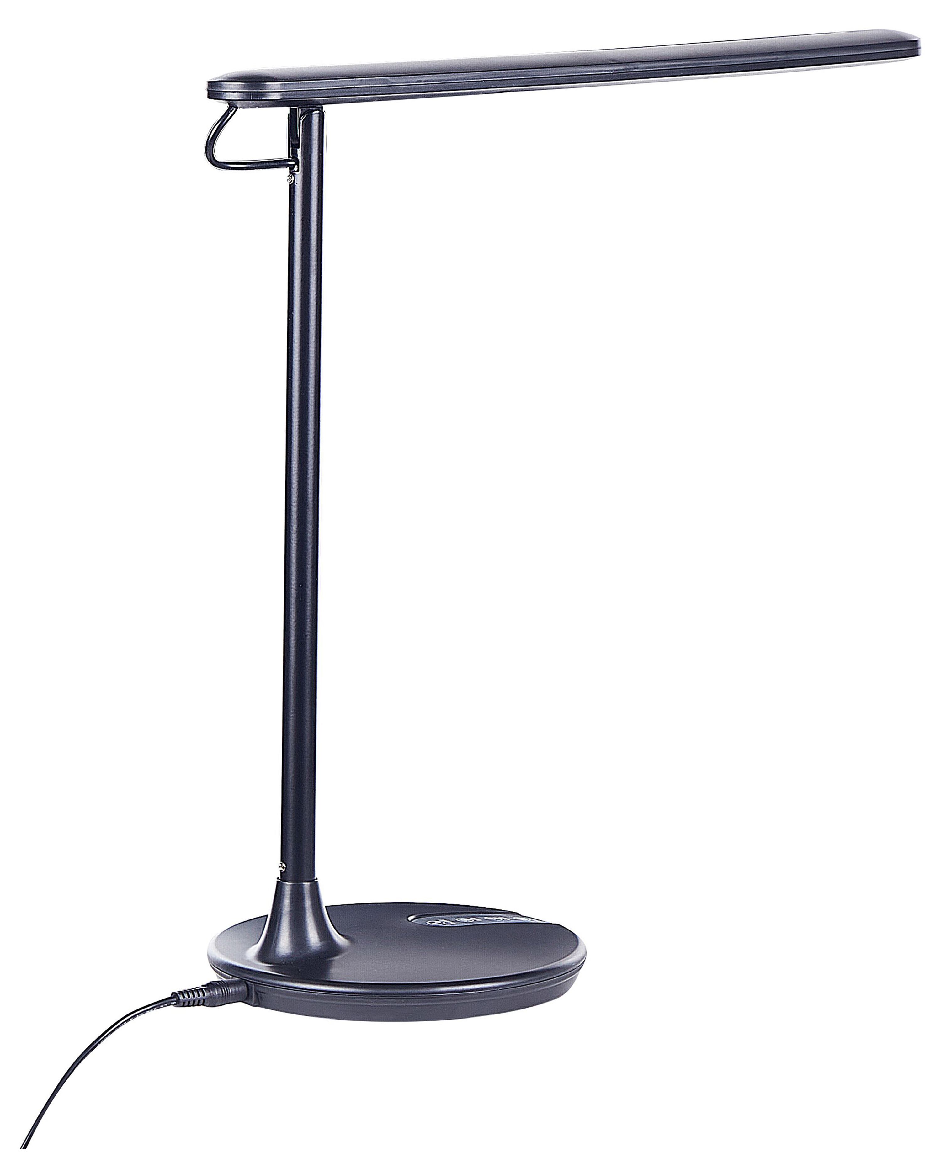 LED Desk Lamp DRACO with Dimmer Metal Black | Beliani.co.uk