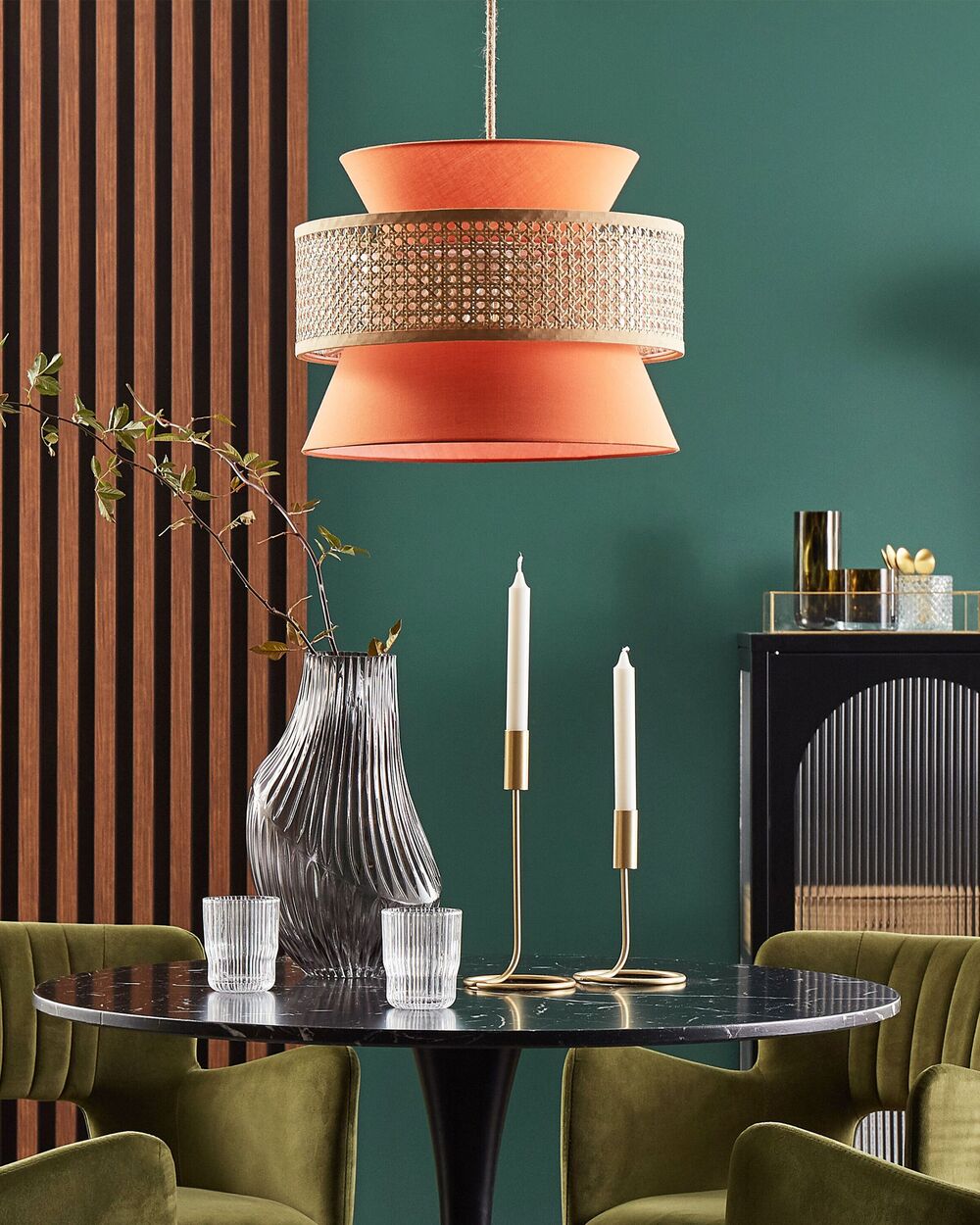 Loftlampe TAMARIN Rattan Naturlig | Beliani.dk