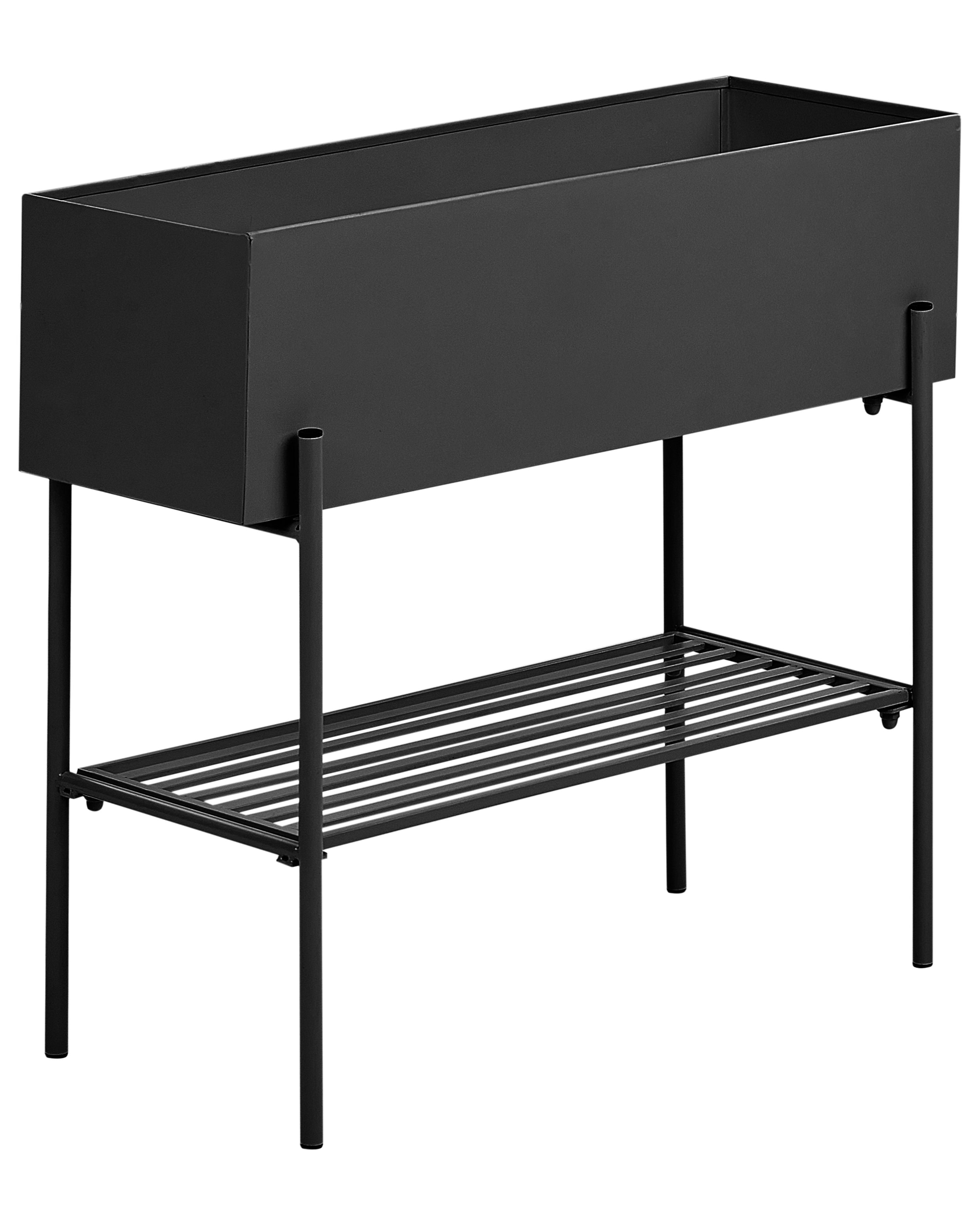 Elevated Plant Pot VINCA Metal 70 cm | Beliani.co.uk