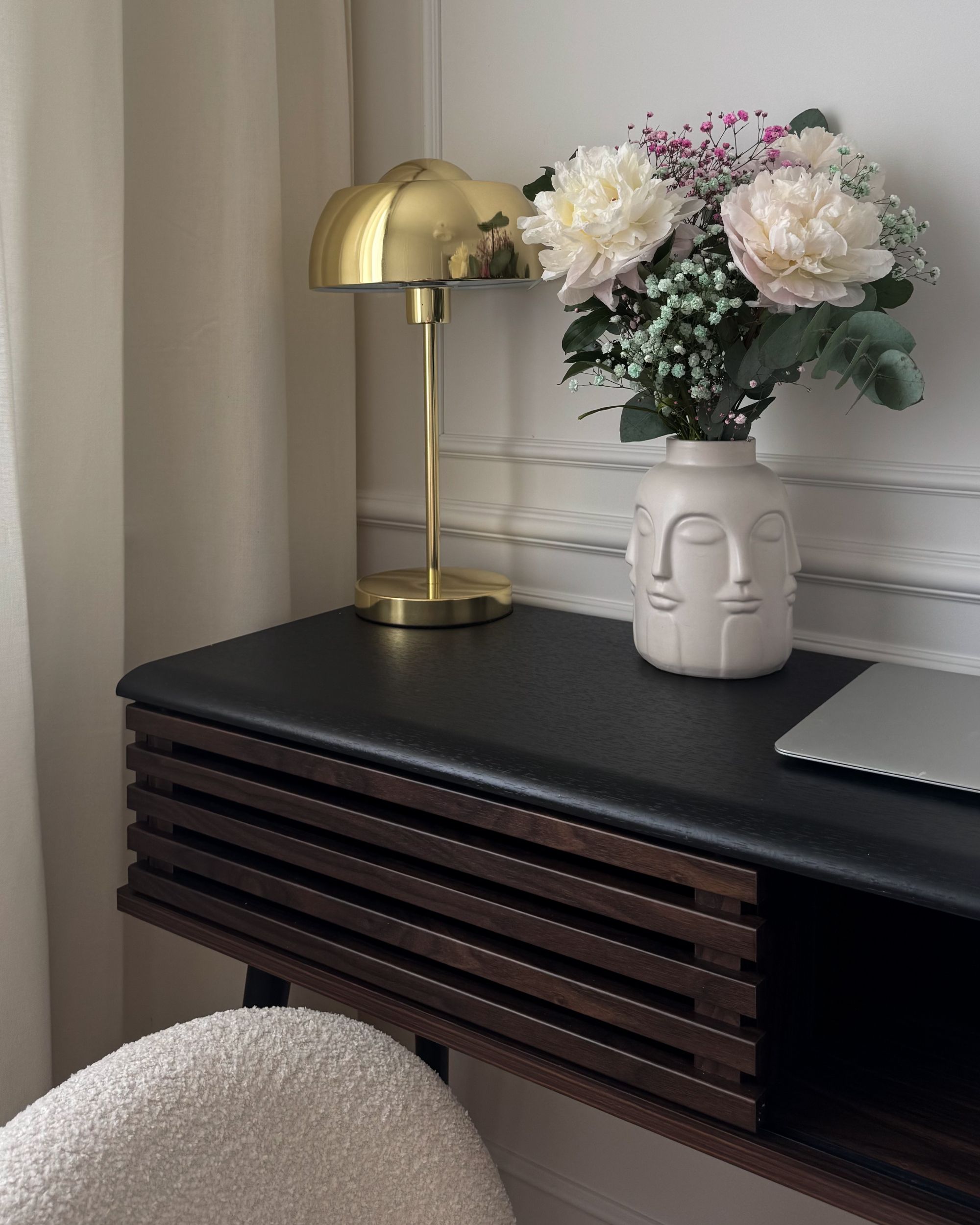 Console Table PERTH Dark Brown | Beliani.co.uk