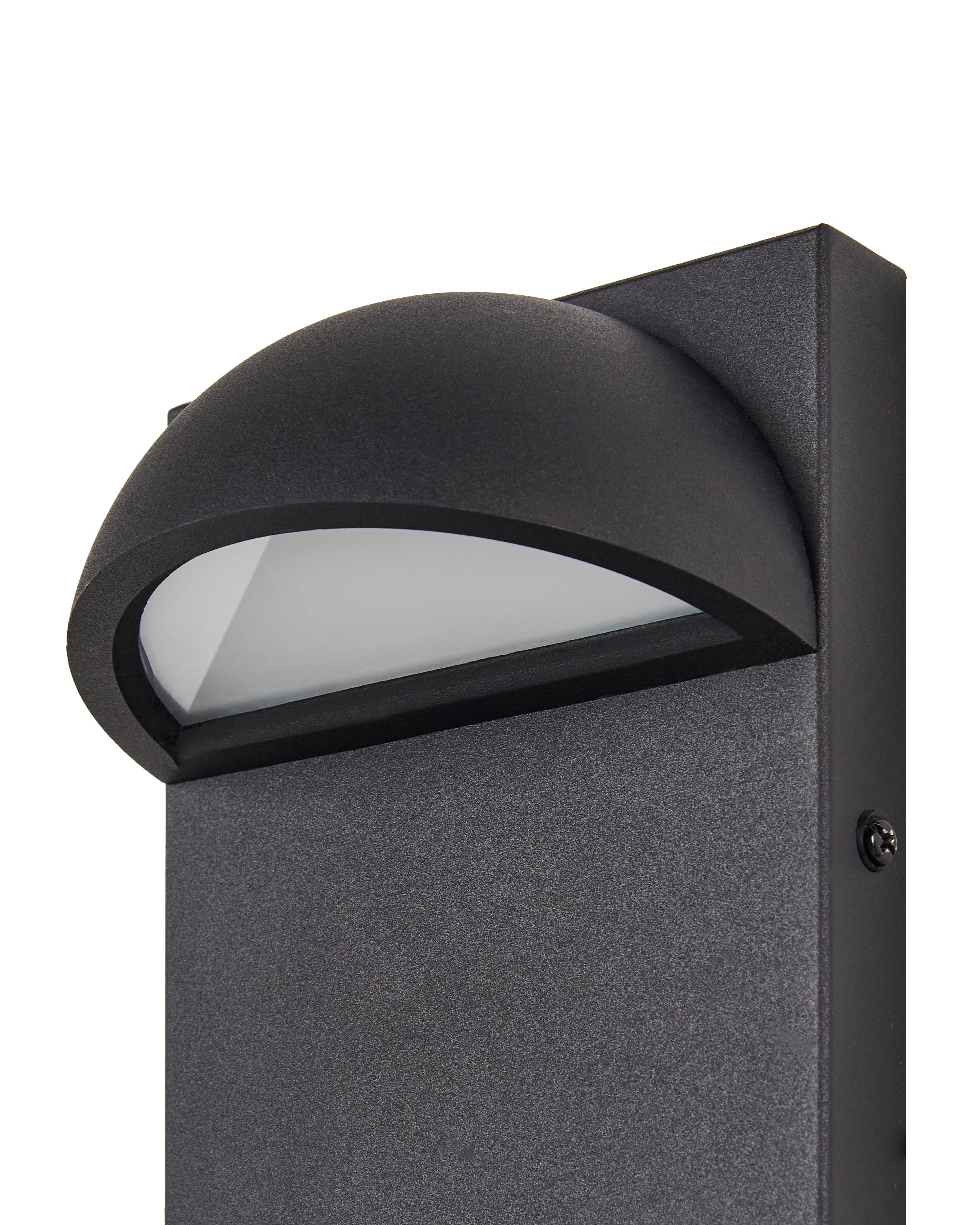 Outdoor LED Wall Light SAJUR Black | Beliani.pl
