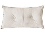 3-Sitzer Ecksofa Cord cremeweiß linksseitig DOLVA | Beliani.at