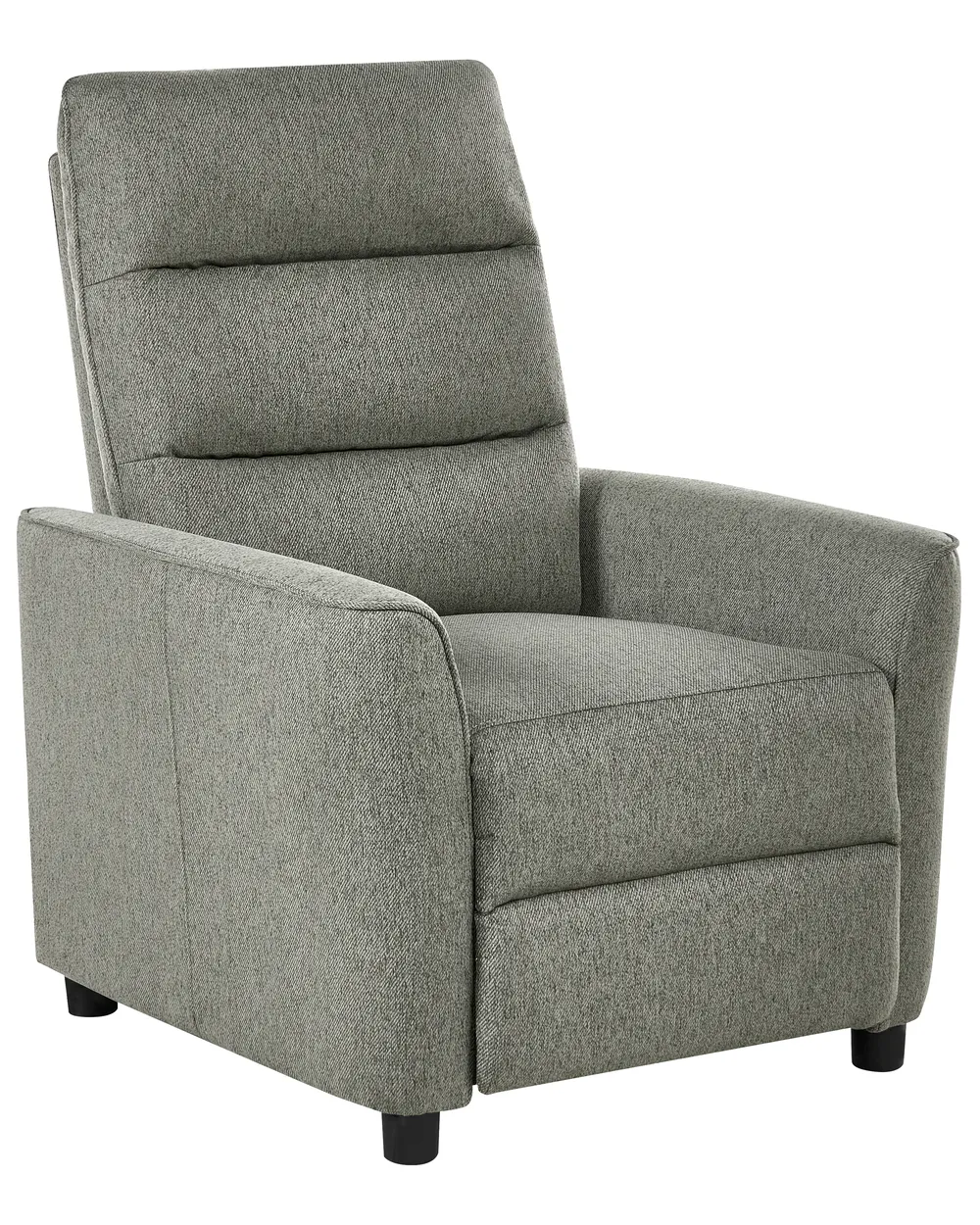 Recliner Chair SANDE With Footrest Fabric Light Green | Beliani.dk