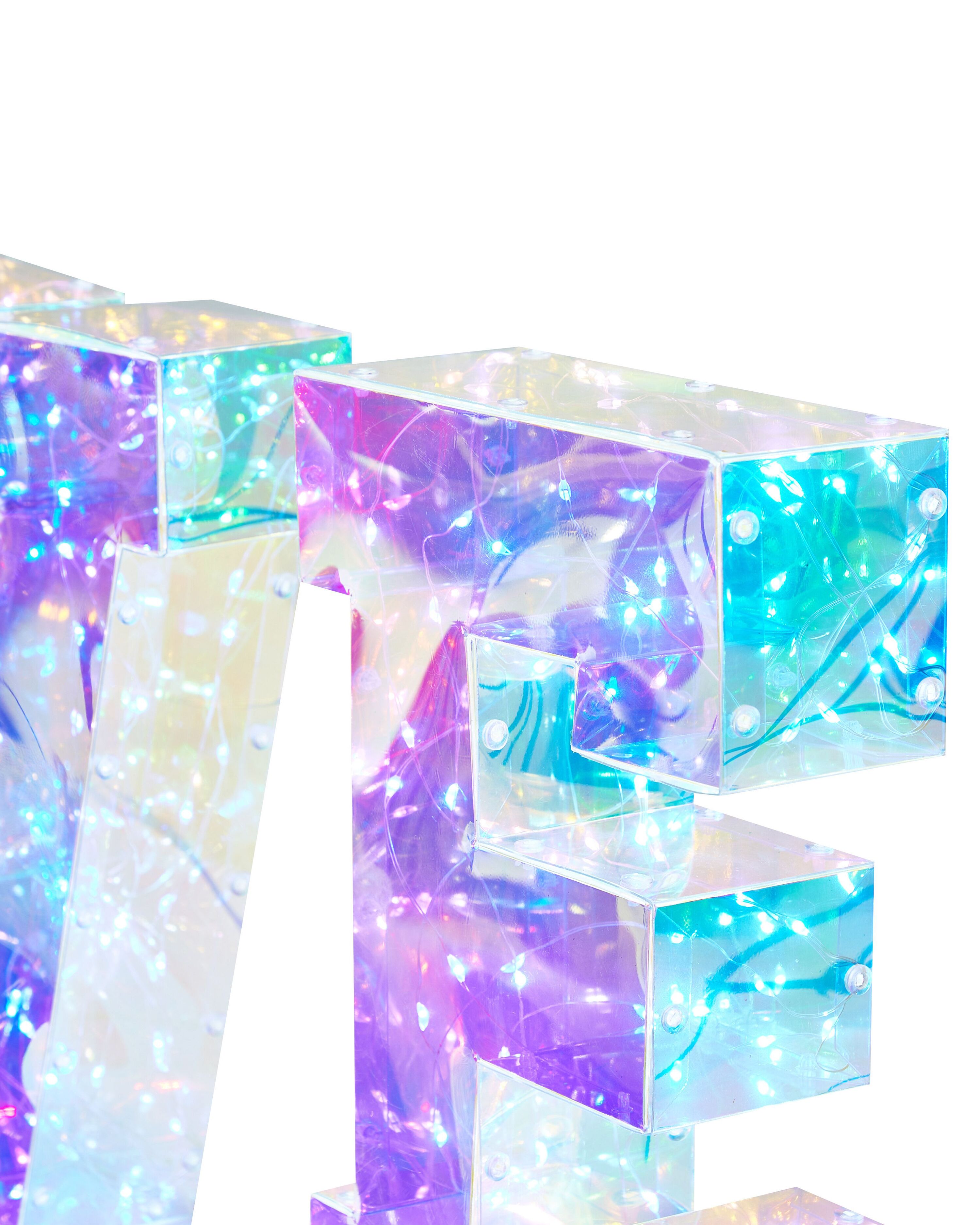 LED Decoration Text PROCYON Multicolour | Beliani.co.uk