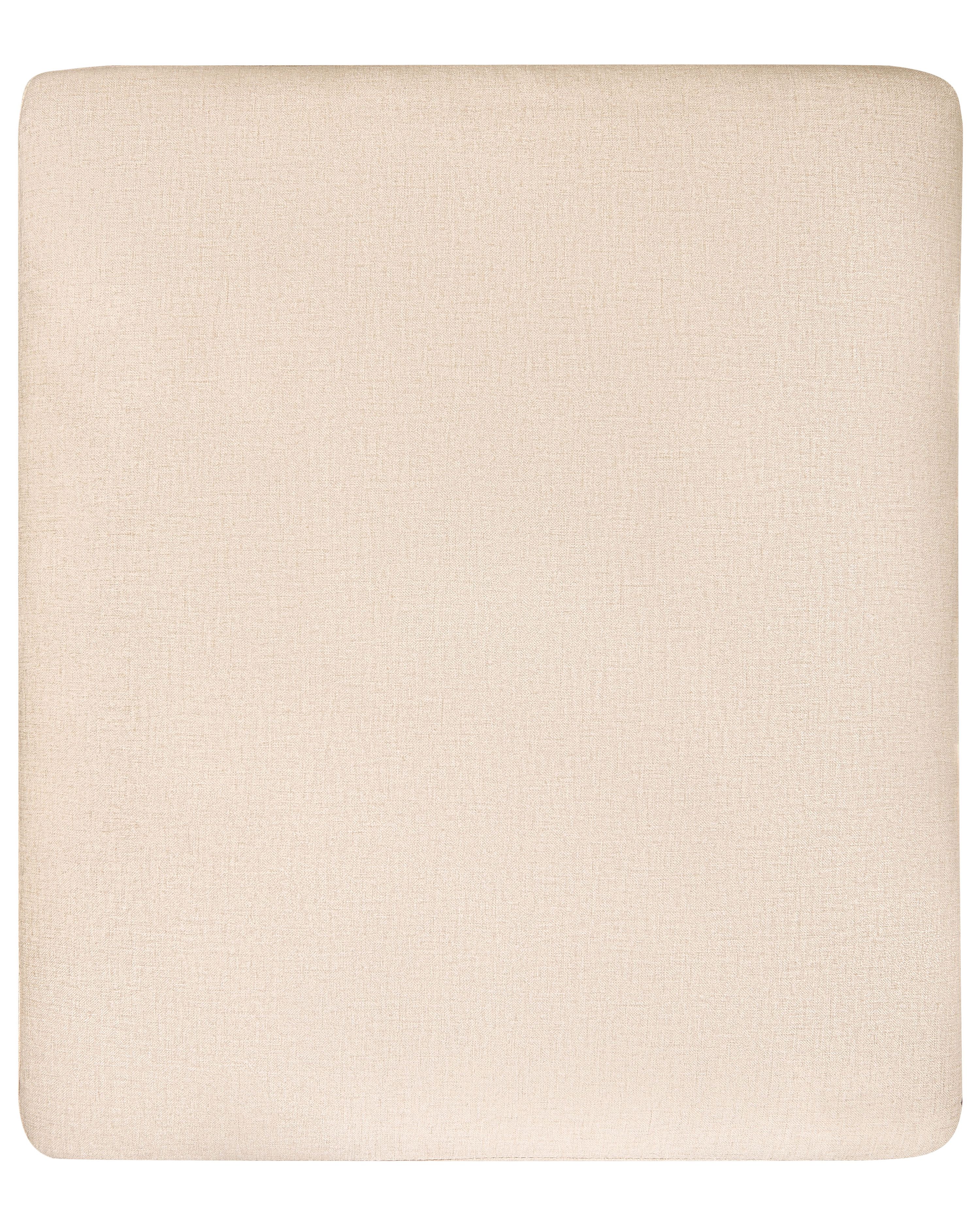 Armchair ASKER Fabric Sand Beige | Beliani.co.uk