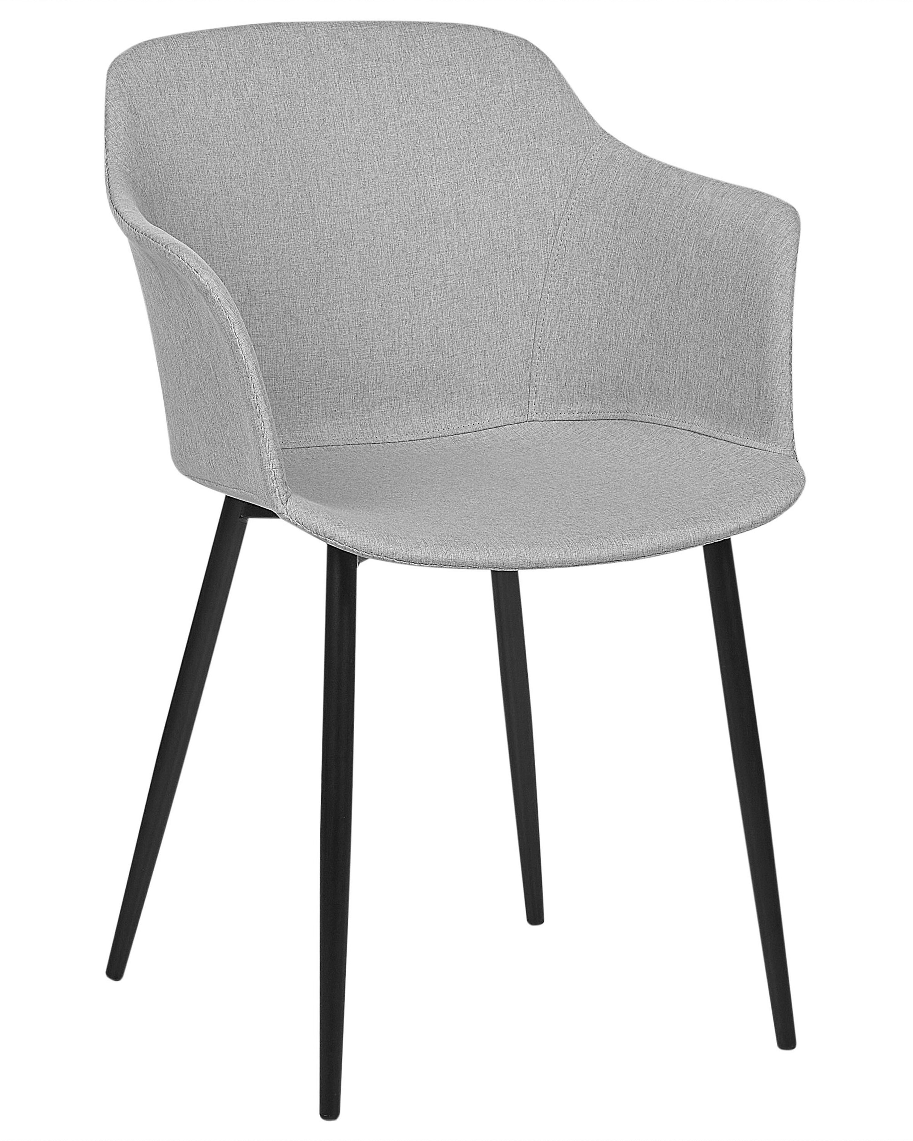 Set of 2 Dining Chairs ELIM Light Grey | Beliani.co.uk