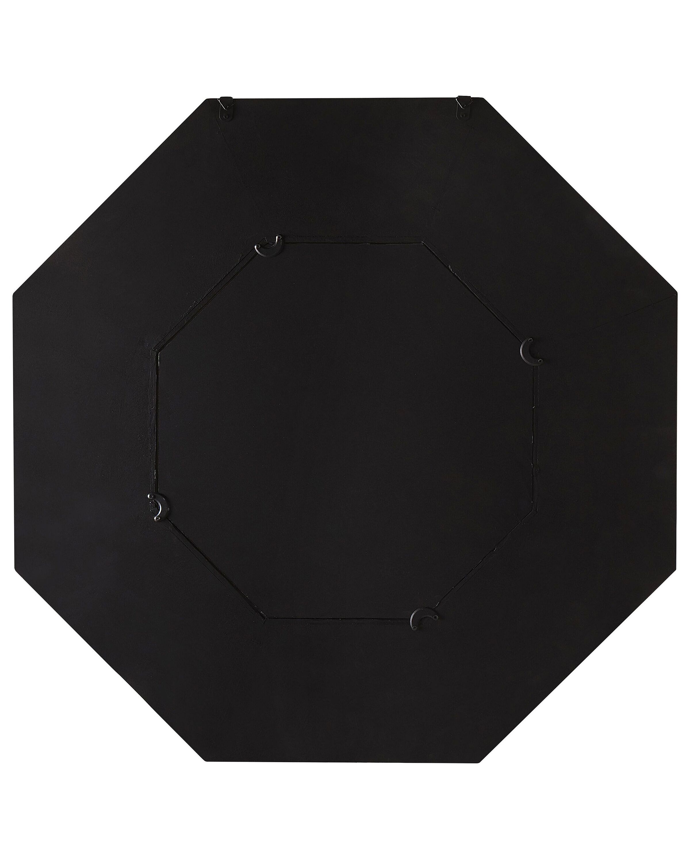Wall Mirror MIRIO 77 cm 77 cm Fir Wood Brown | Beliani.co.uk
