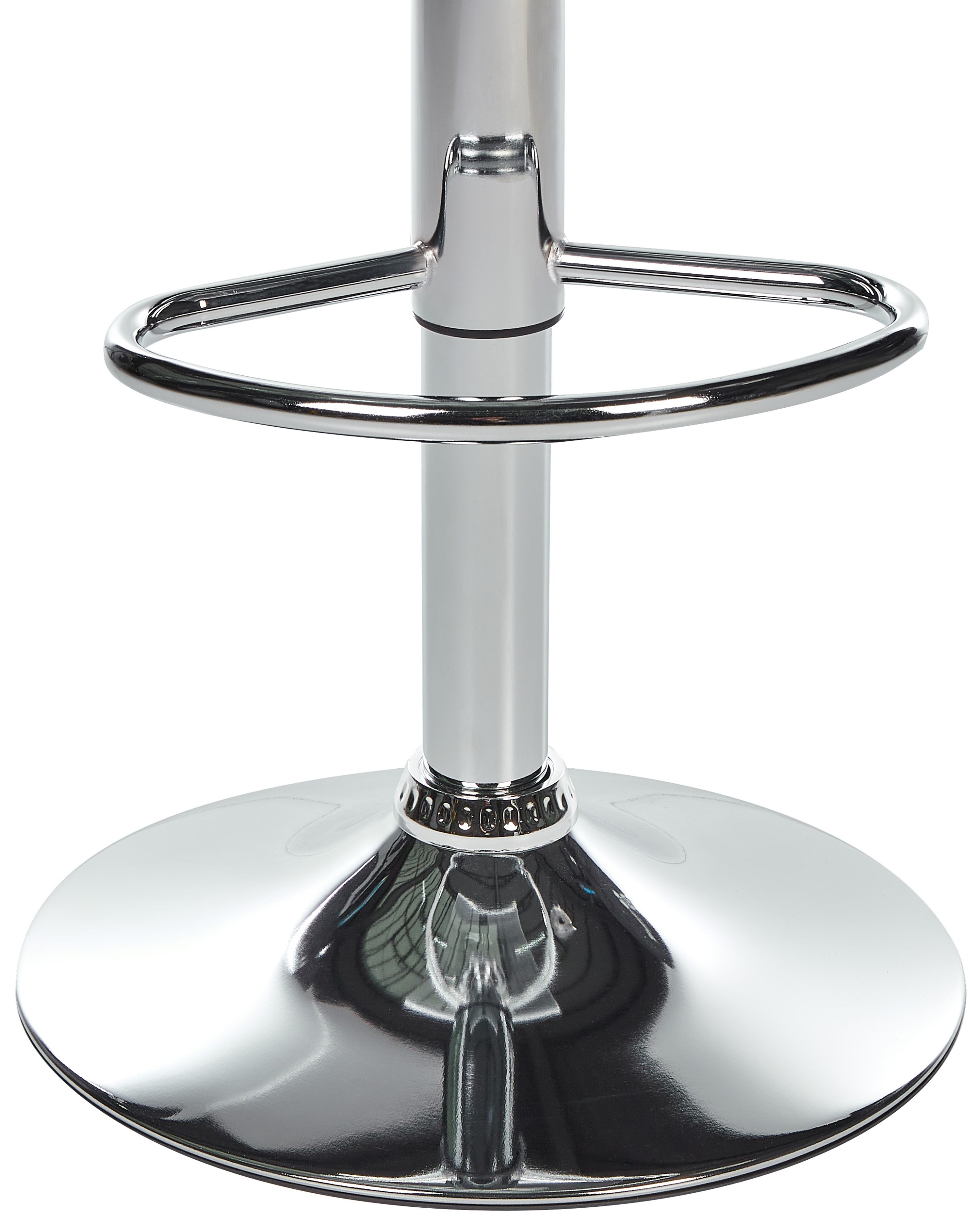 Set of 2 Swivel Bar Stools Transparent IMOLA | Beliani.co.uk