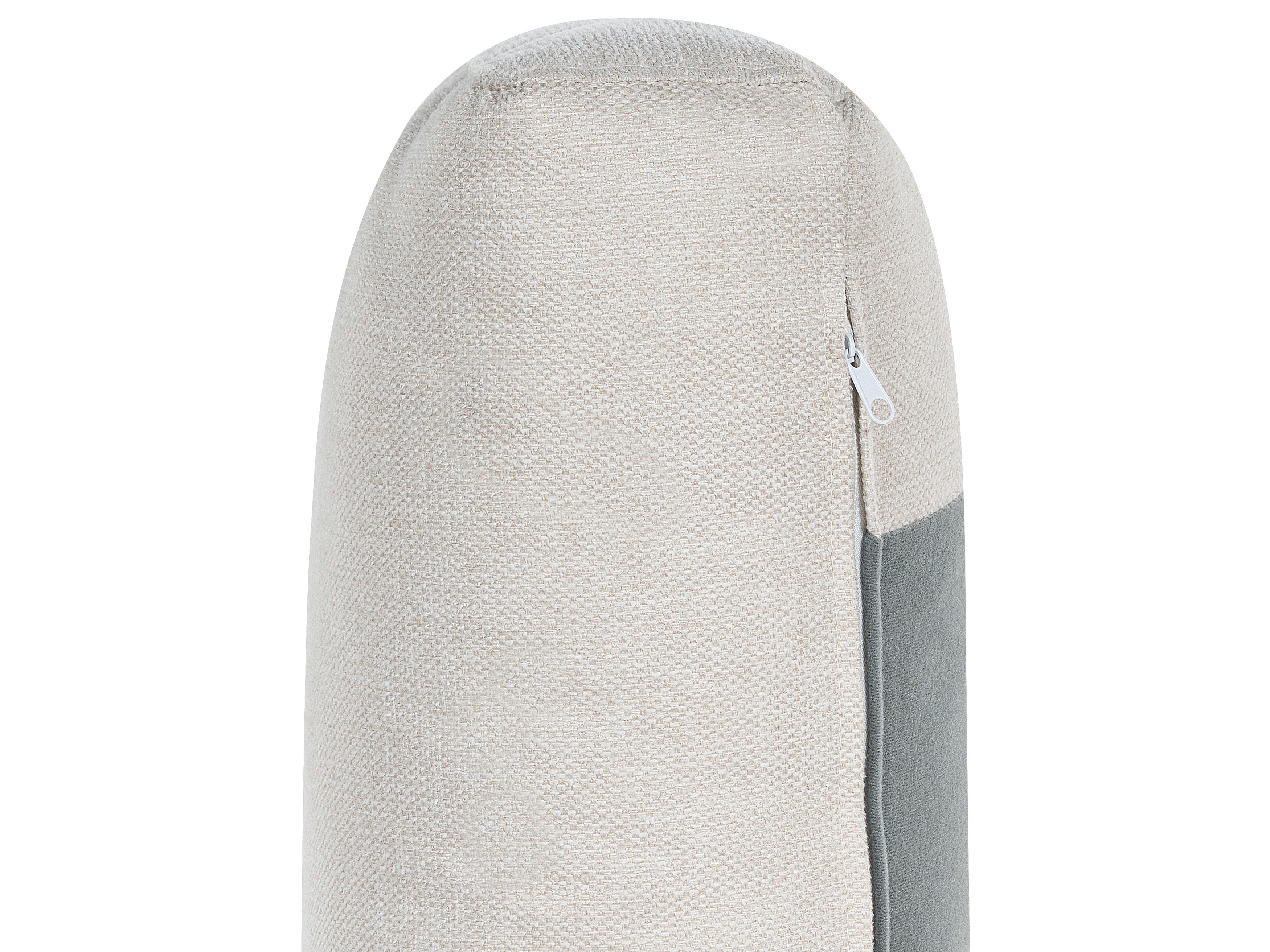 Living Room Set ALLA Fabric Light Beige 5 Seater | Beliani.co.uk