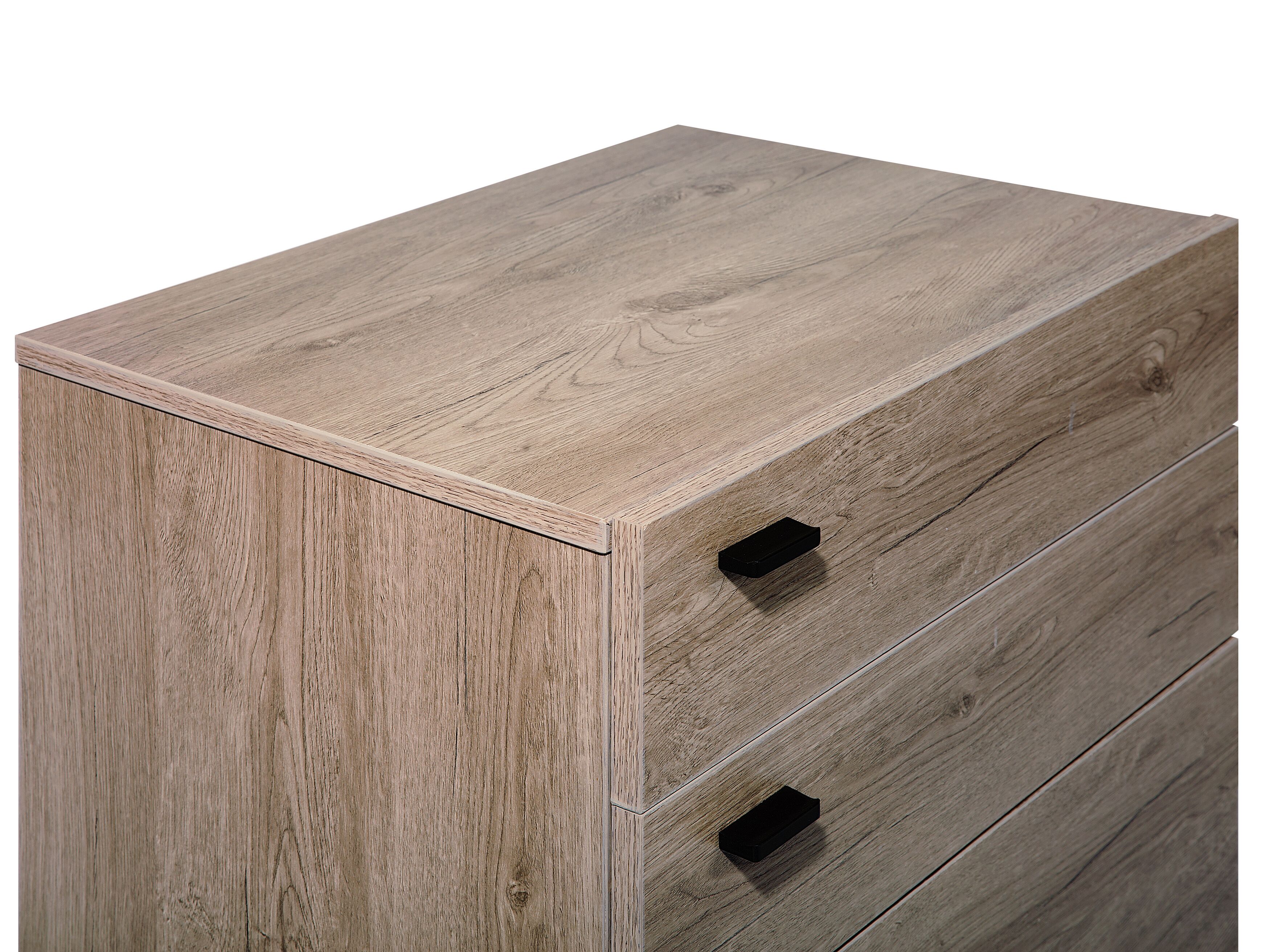 Komoda 4 szuflady ACRA Jasnobrązowy | Beliani.pl